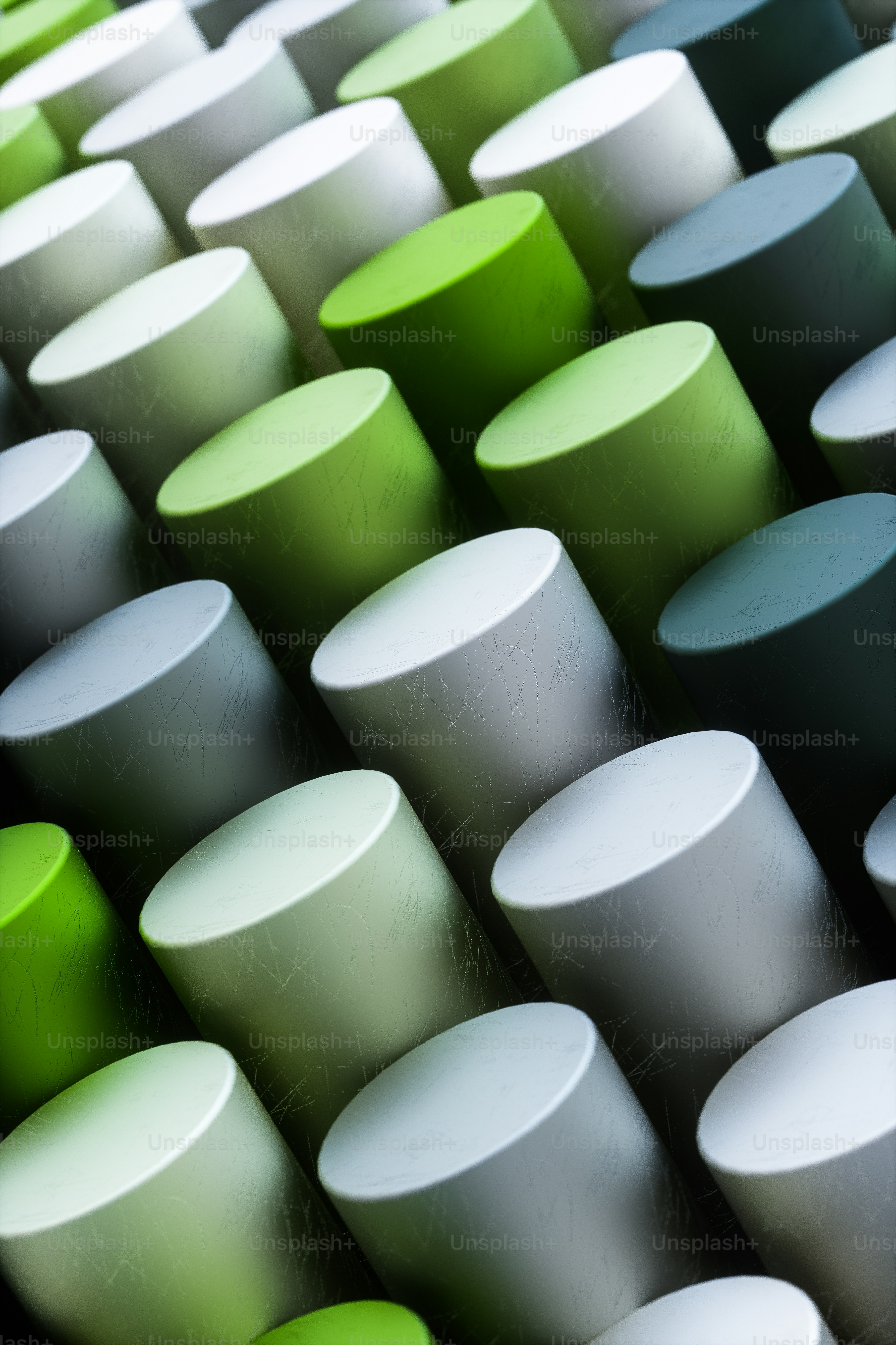 A close up of many different colored buttons photo – Cylinders Image on ...