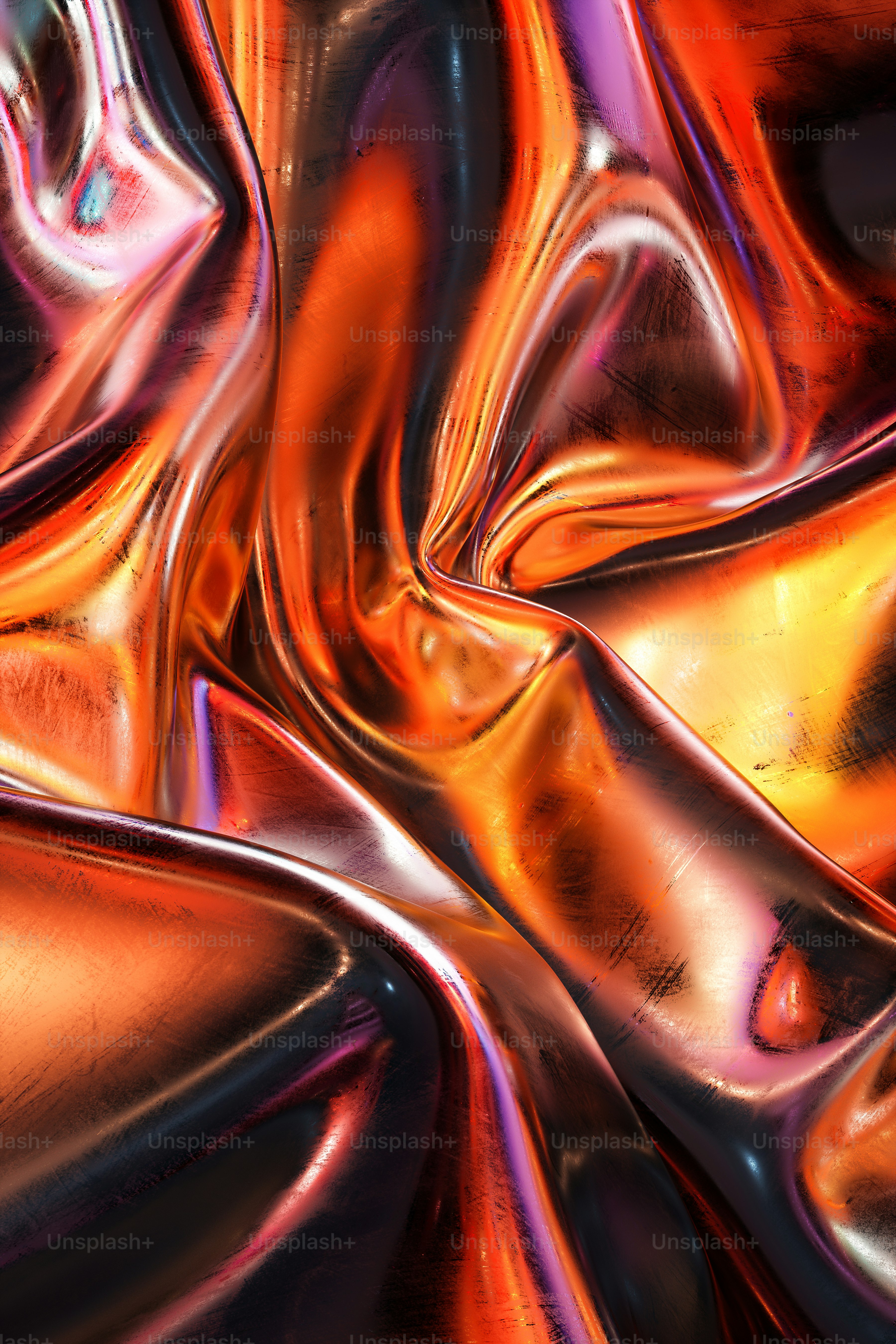 A close up of a shiny metal surface photo – 3d render Image on Unsplash