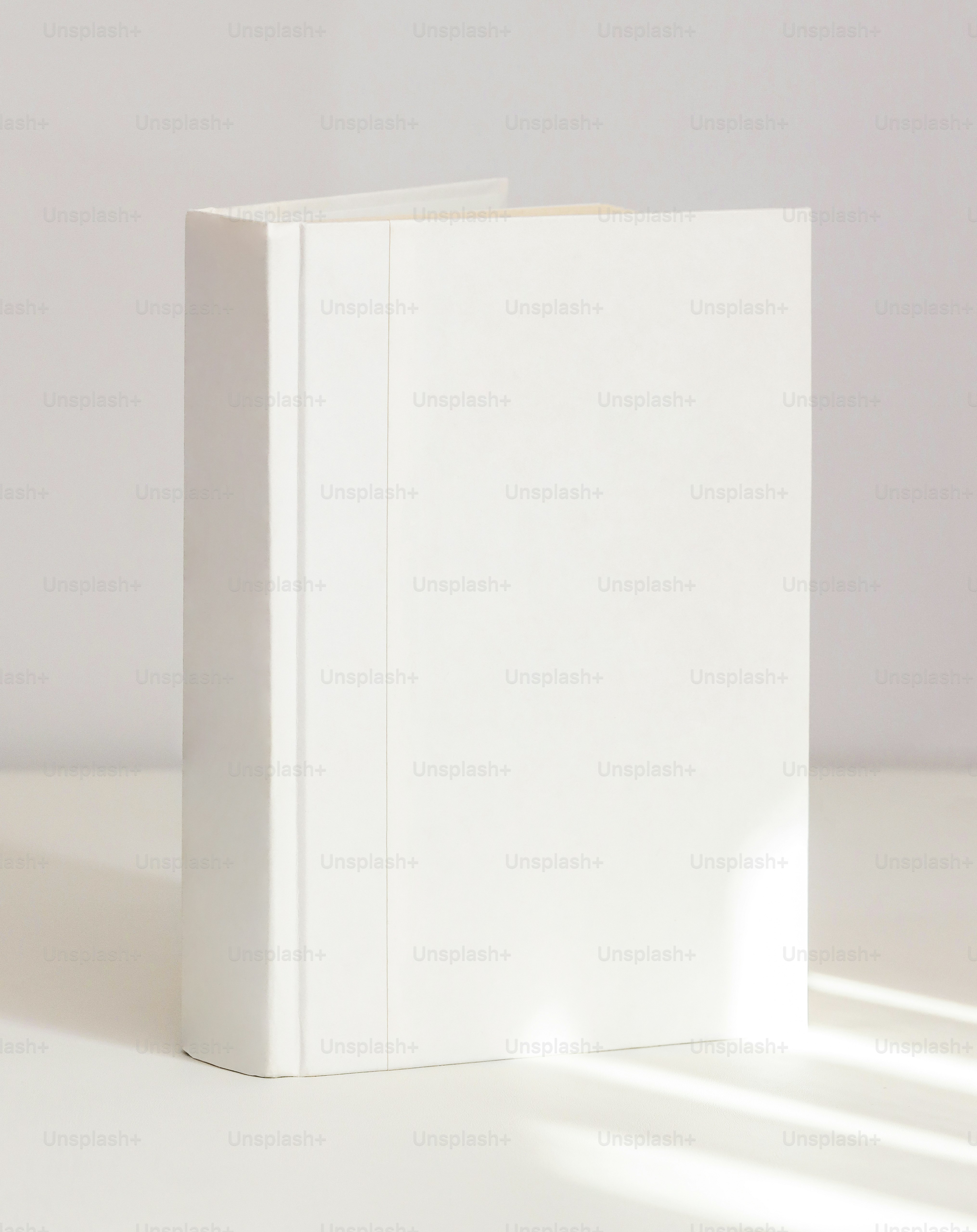 A white book sitting on top of a white table photo – Book Image on Unsplash