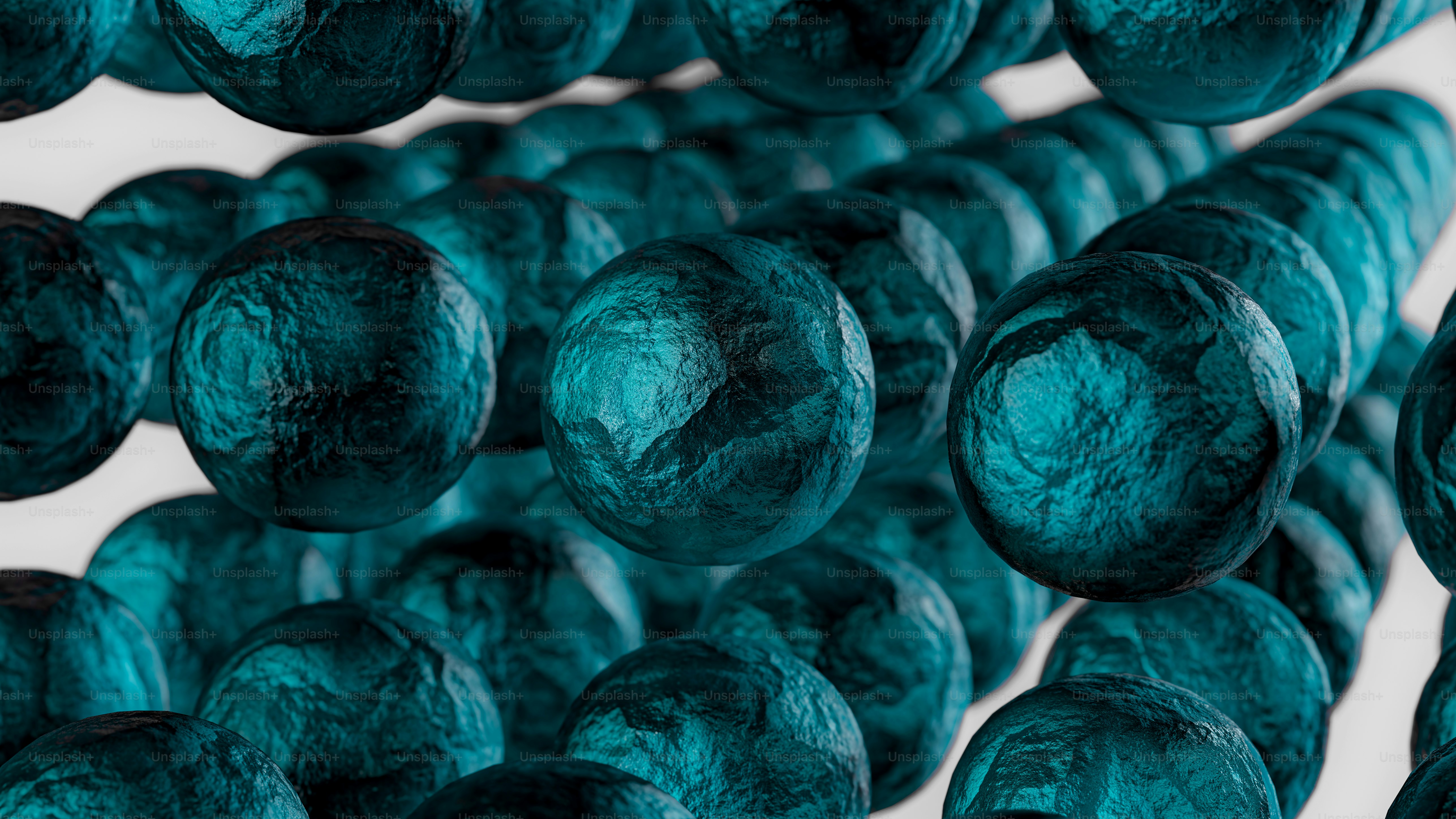 A close up of a bunch of blue balls photo – Background Image on Unsplash