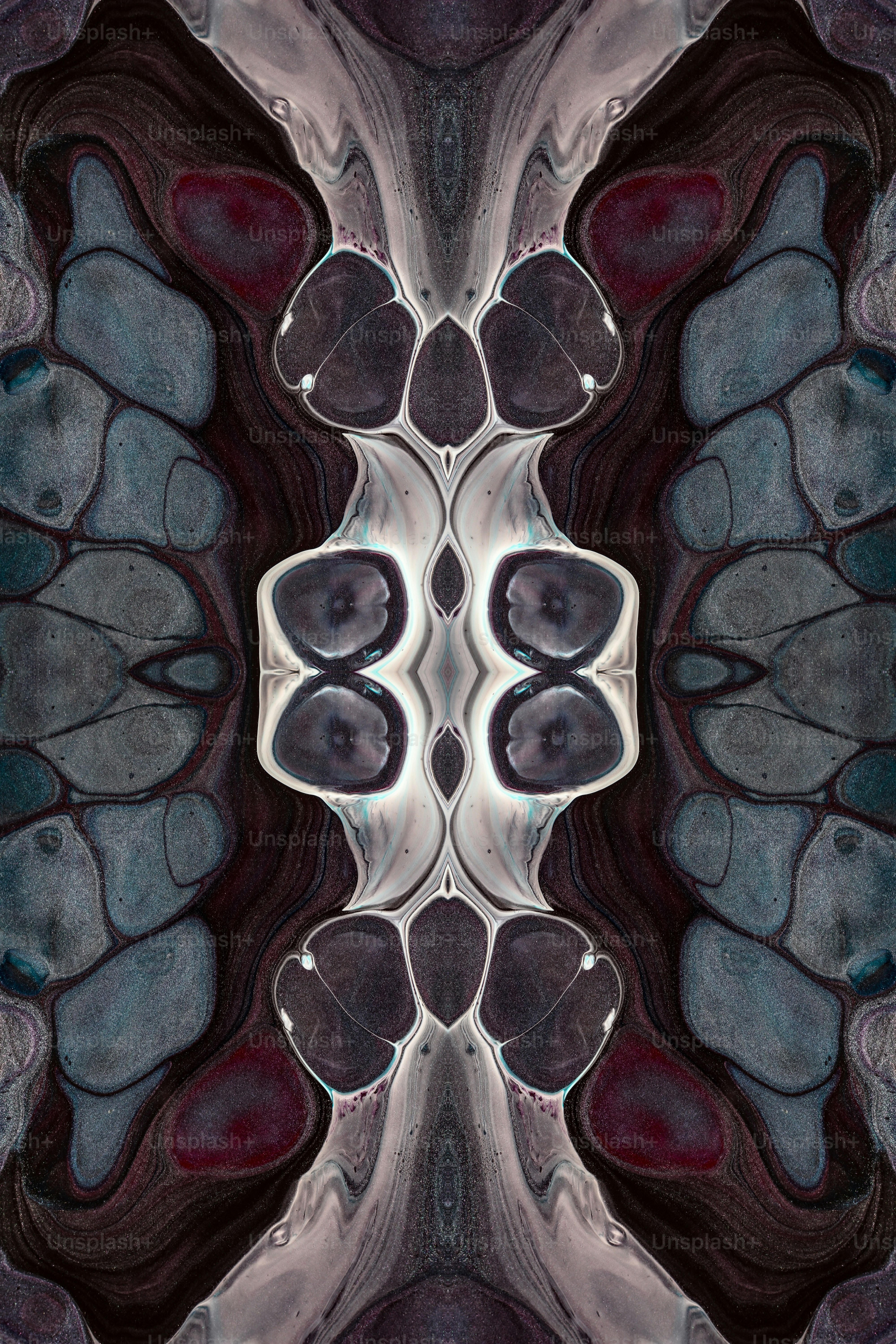 A picture of a pattern made up of different shapes photo – Pattern ...