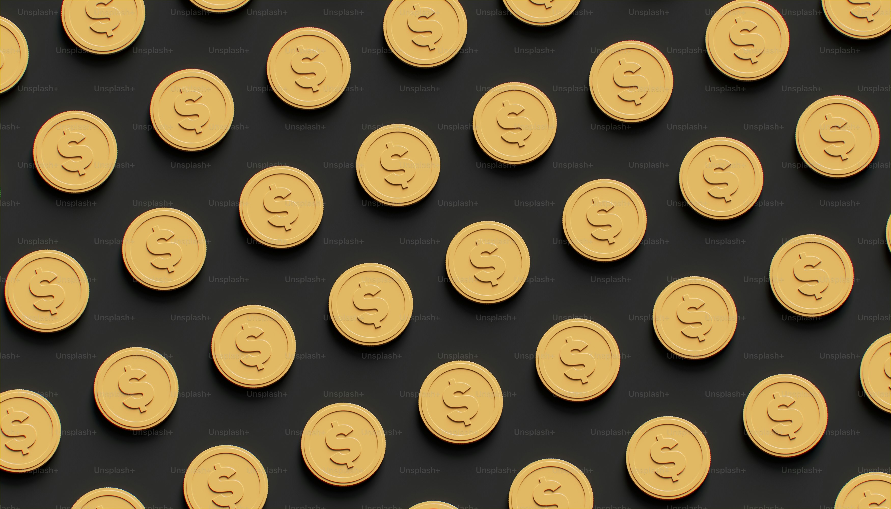 A stack of gold coins with a lit coin on top photo – Money Image on ...