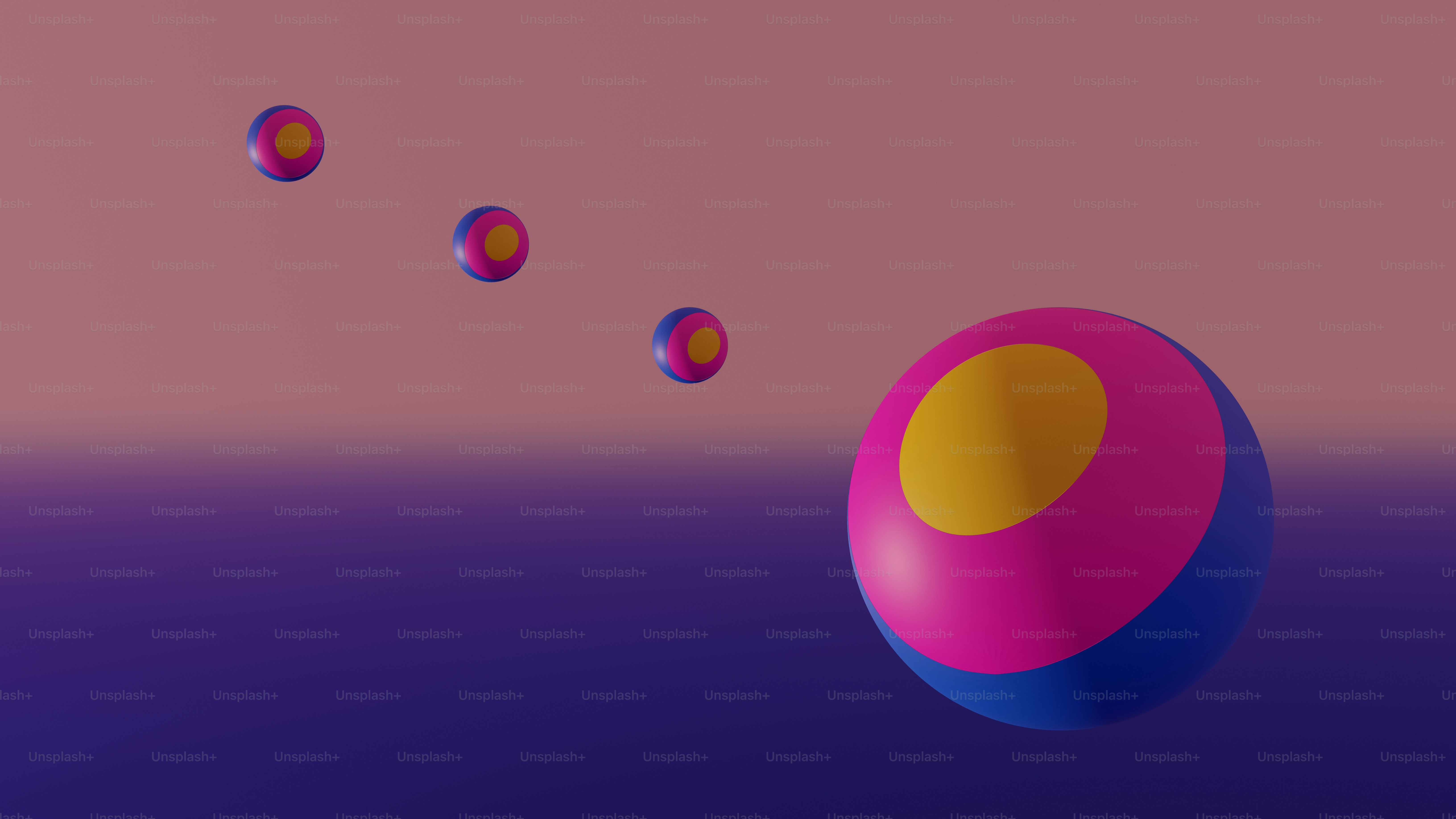A group of balls floating in the air photo – Wallpaper Image on Unsplash