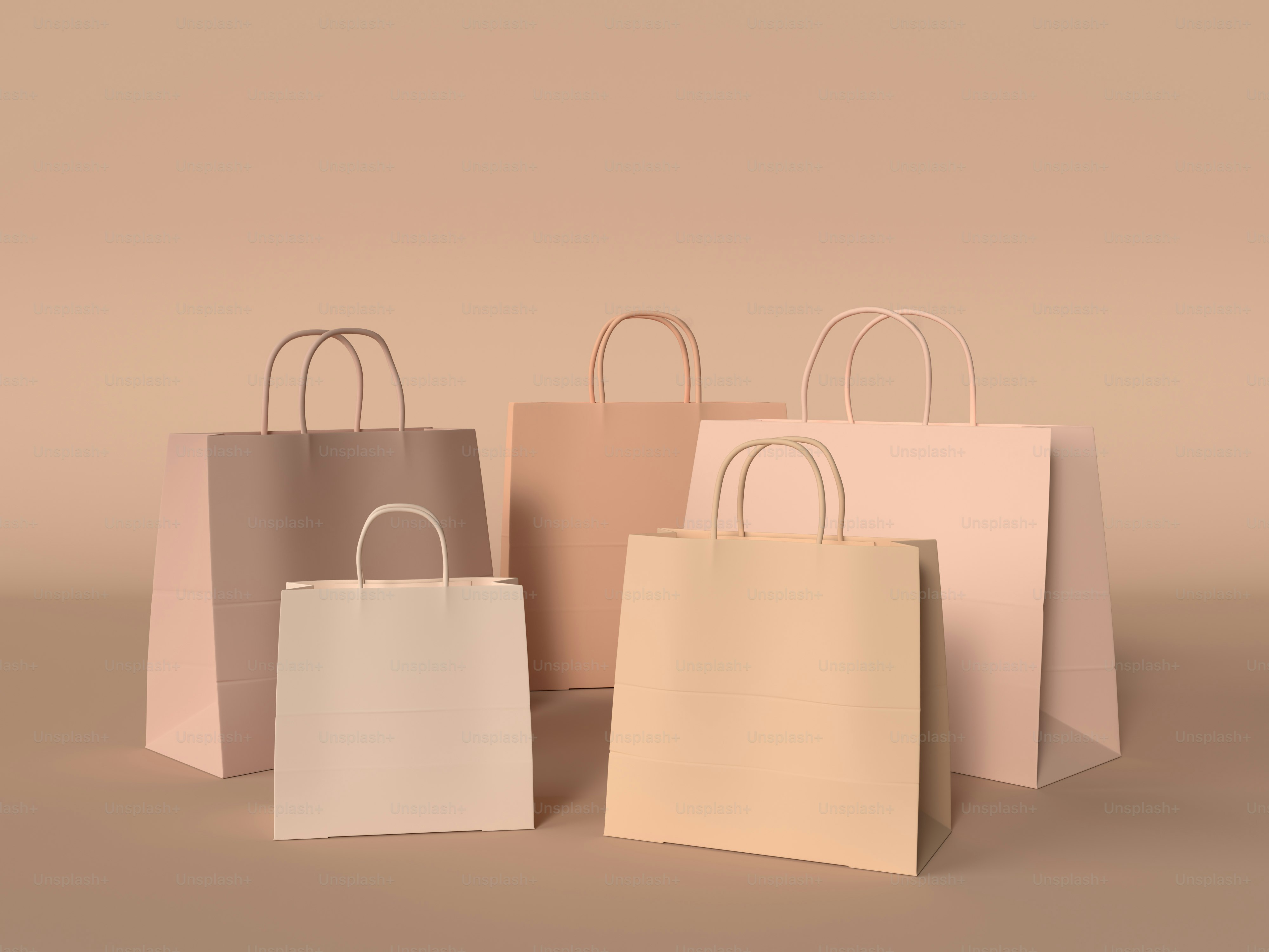 A row of paper bags in different colors photo – Wallpaper Image on Unsplash