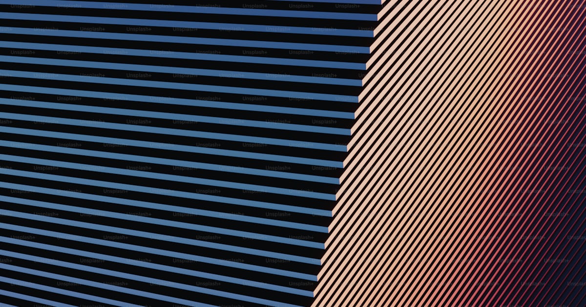 선이 있는 파란색과 빨간색 추상적인 배경 사진 Unsplash의 3d 렌더 이미지