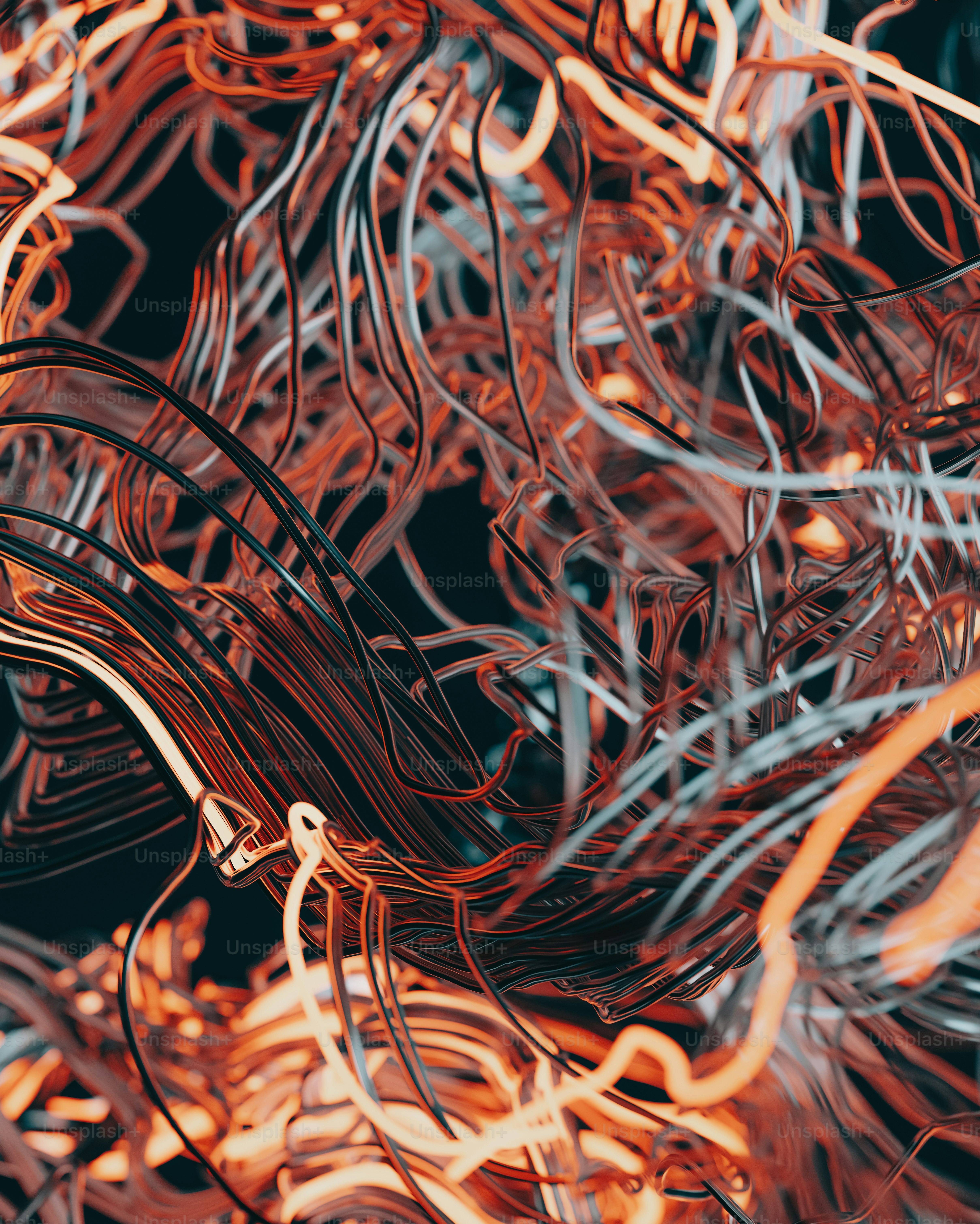 A bunch of wires that are connected to each other photo – Visual Image on Unsplash