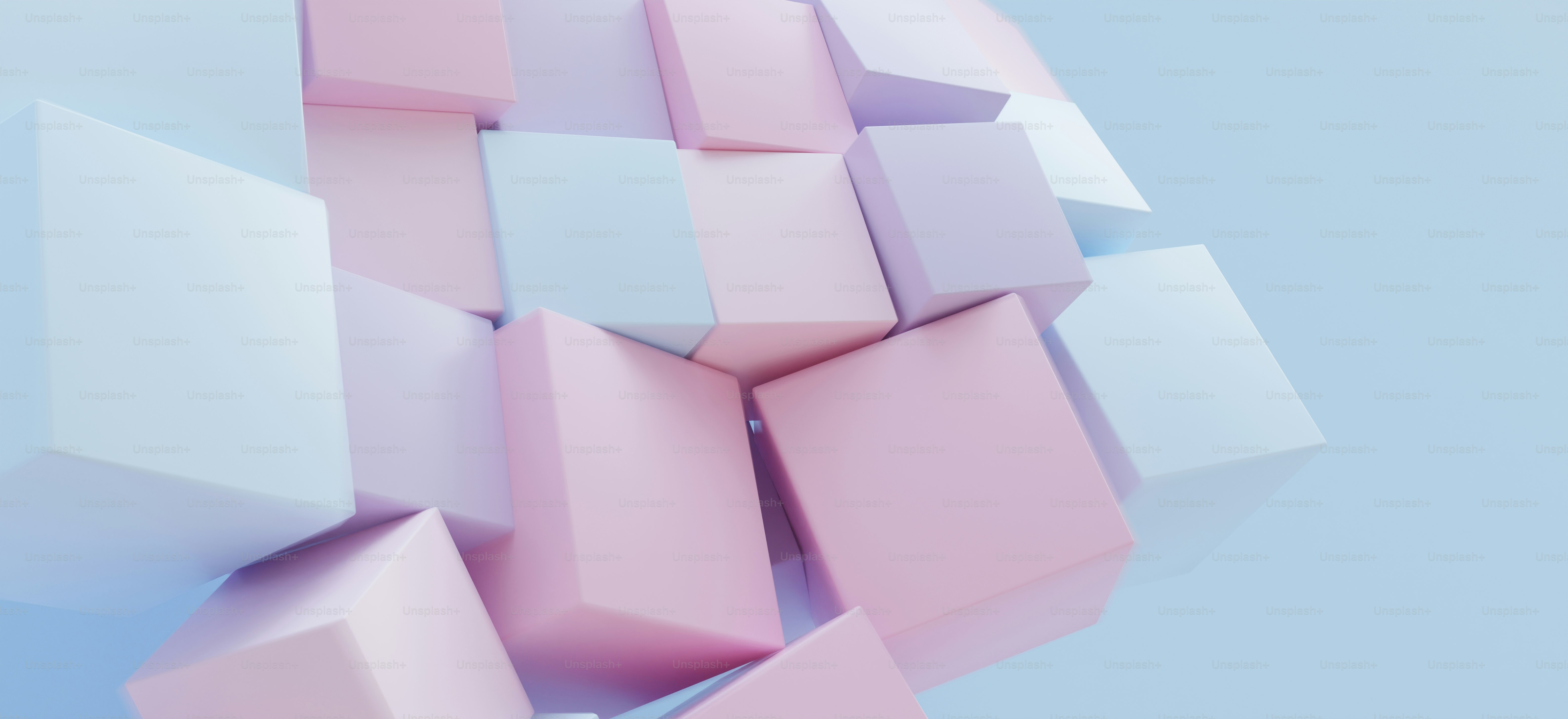 A bunch of cubes that are in the air photo – Cubes Image on Unsplash