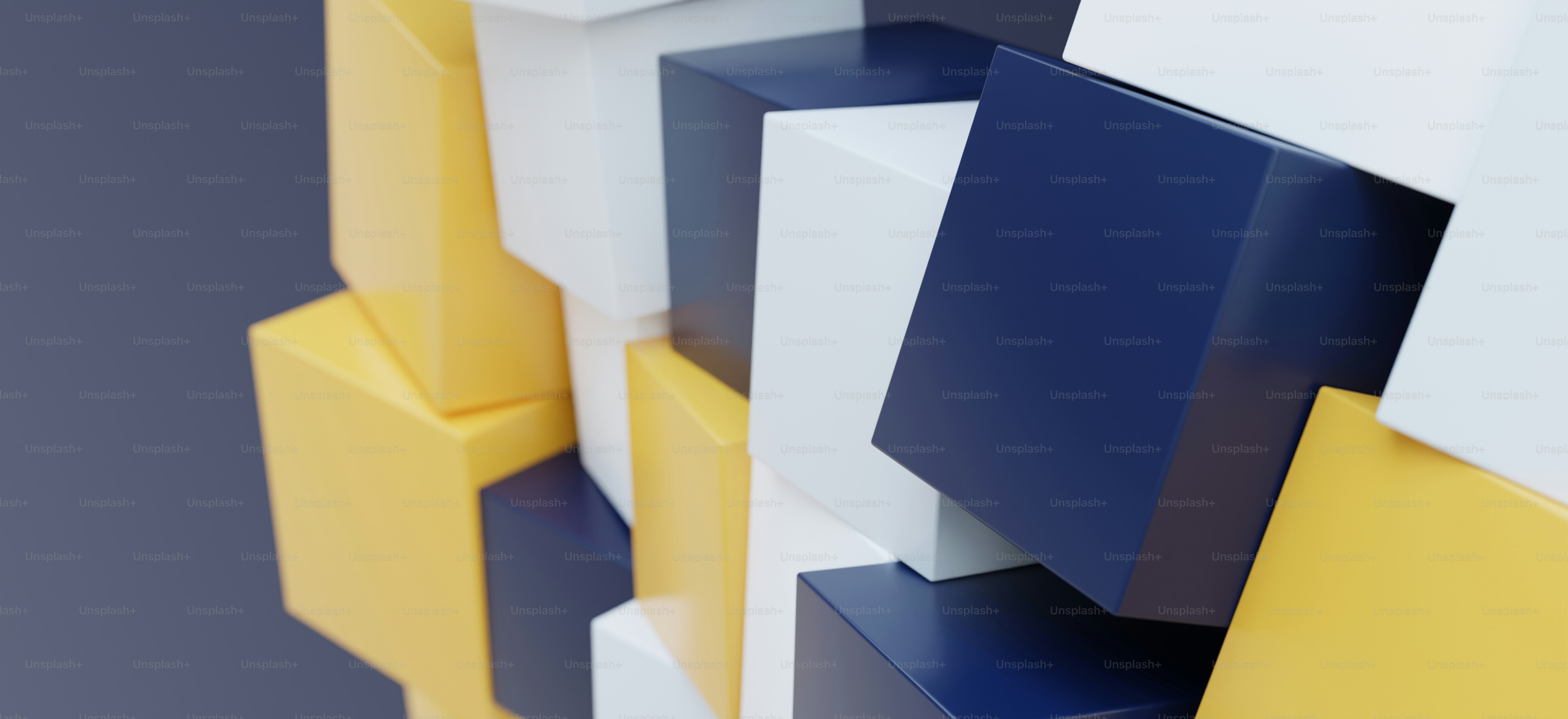 A group of cubes with different colors on them photo – Wallpaper Image ...