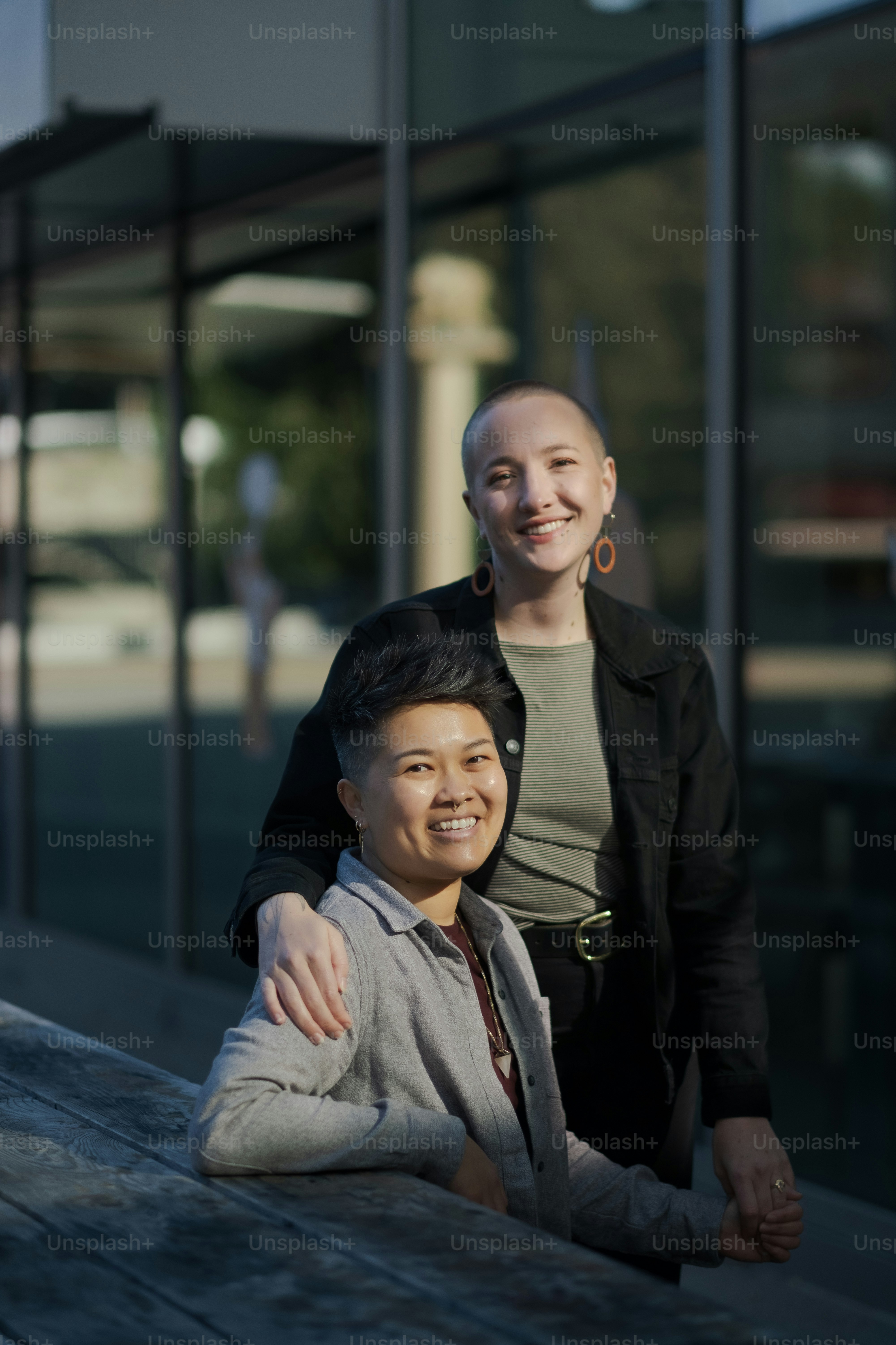 A man and a woman posing for a picture photo – People Image on Unsplash