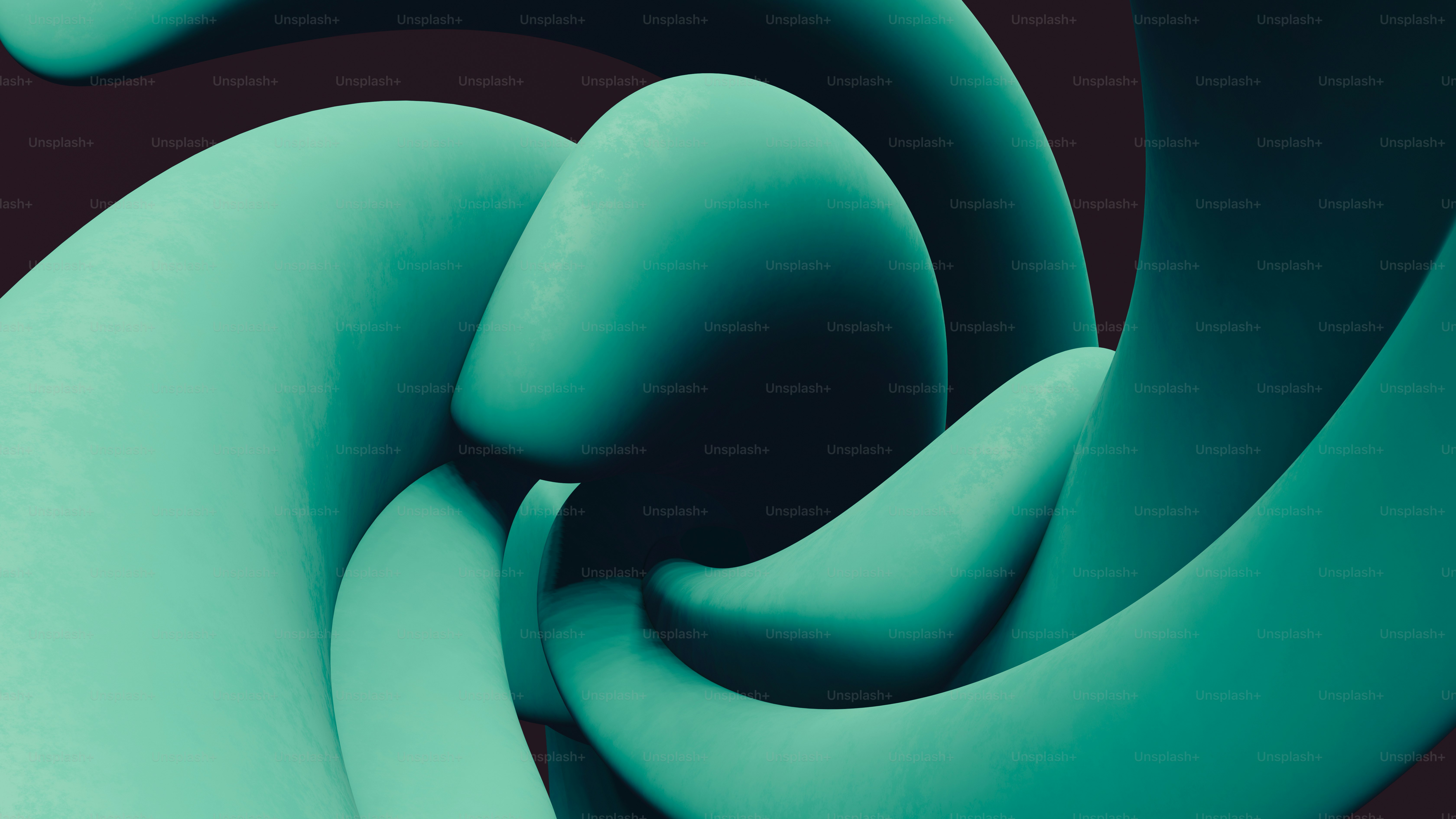 A close up of a green object with a black background photo – Teal Image ...