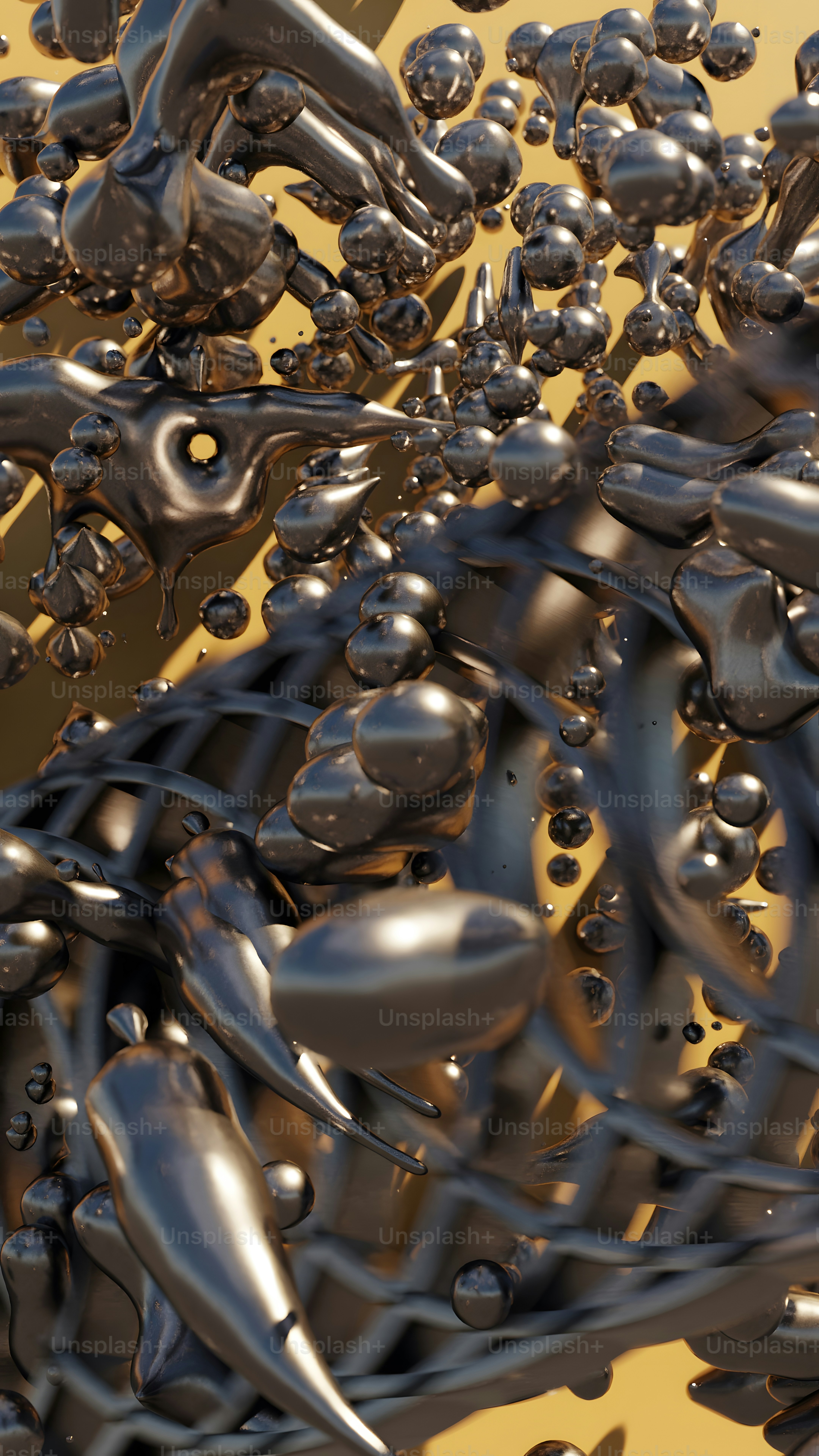 A bunch of metal objects that are in the air photo – Wallpapers Image ...