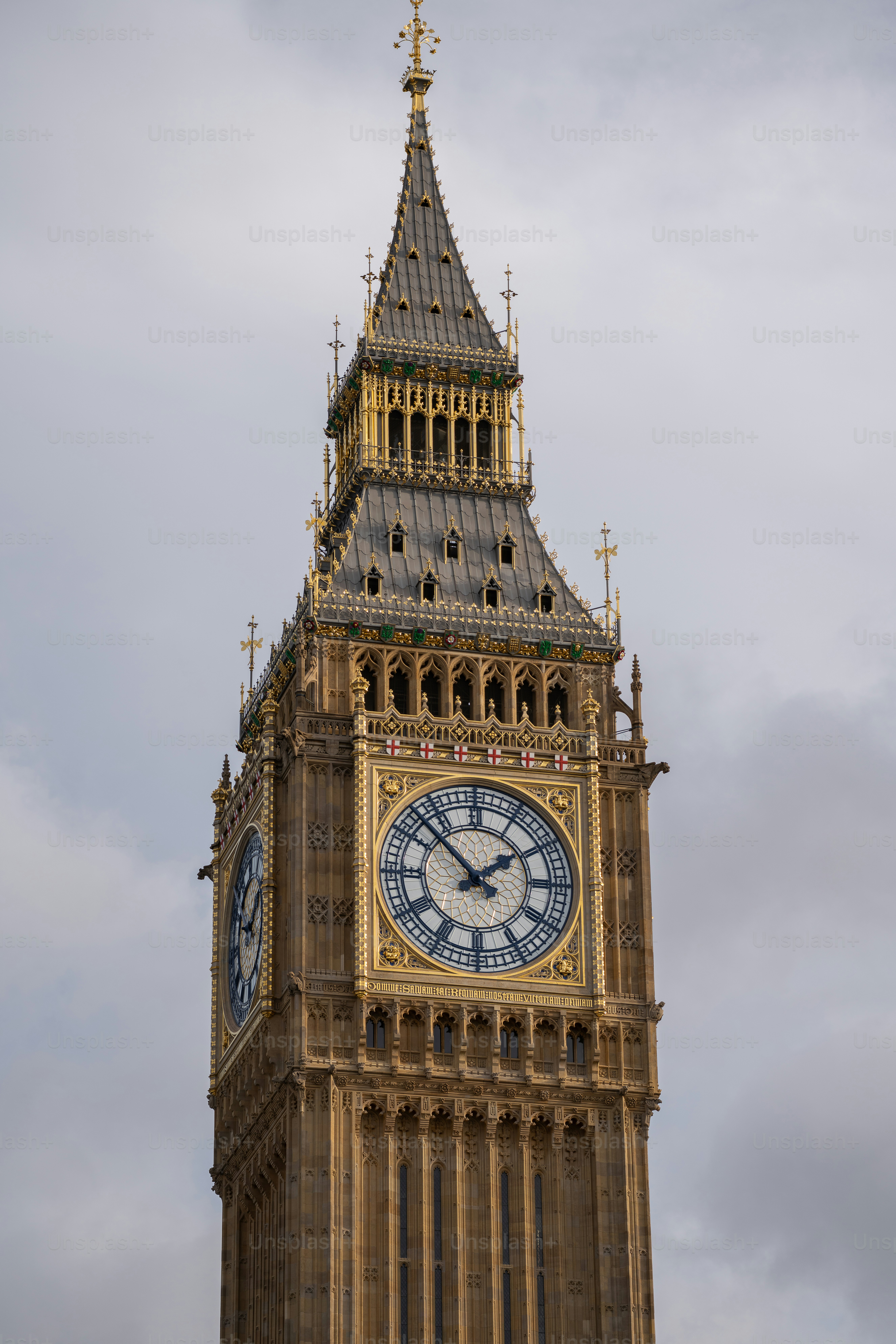 Big Ben Close Up Drawing