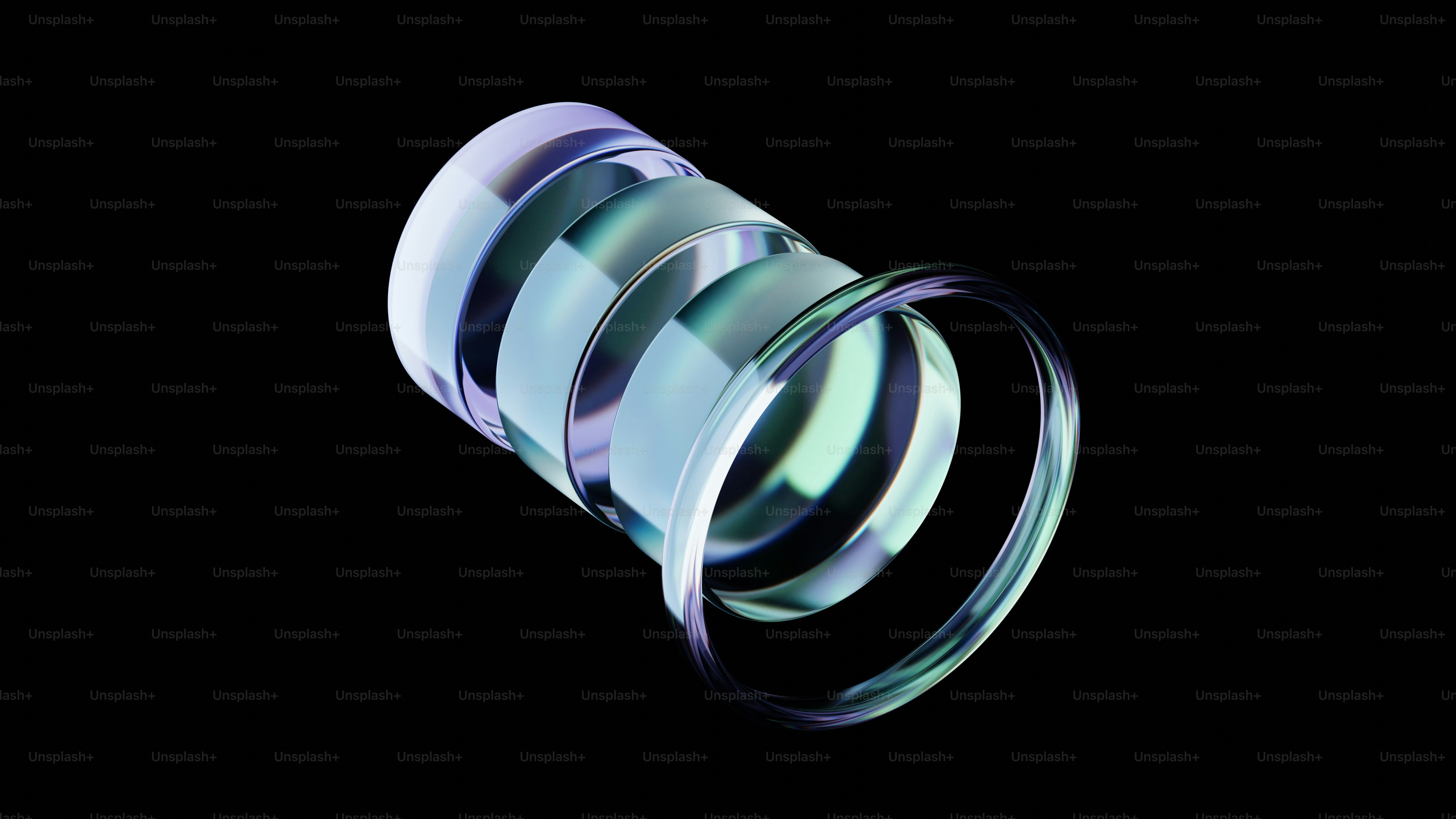 A close up of a ring on a black background photo – Render Image on Unsplash