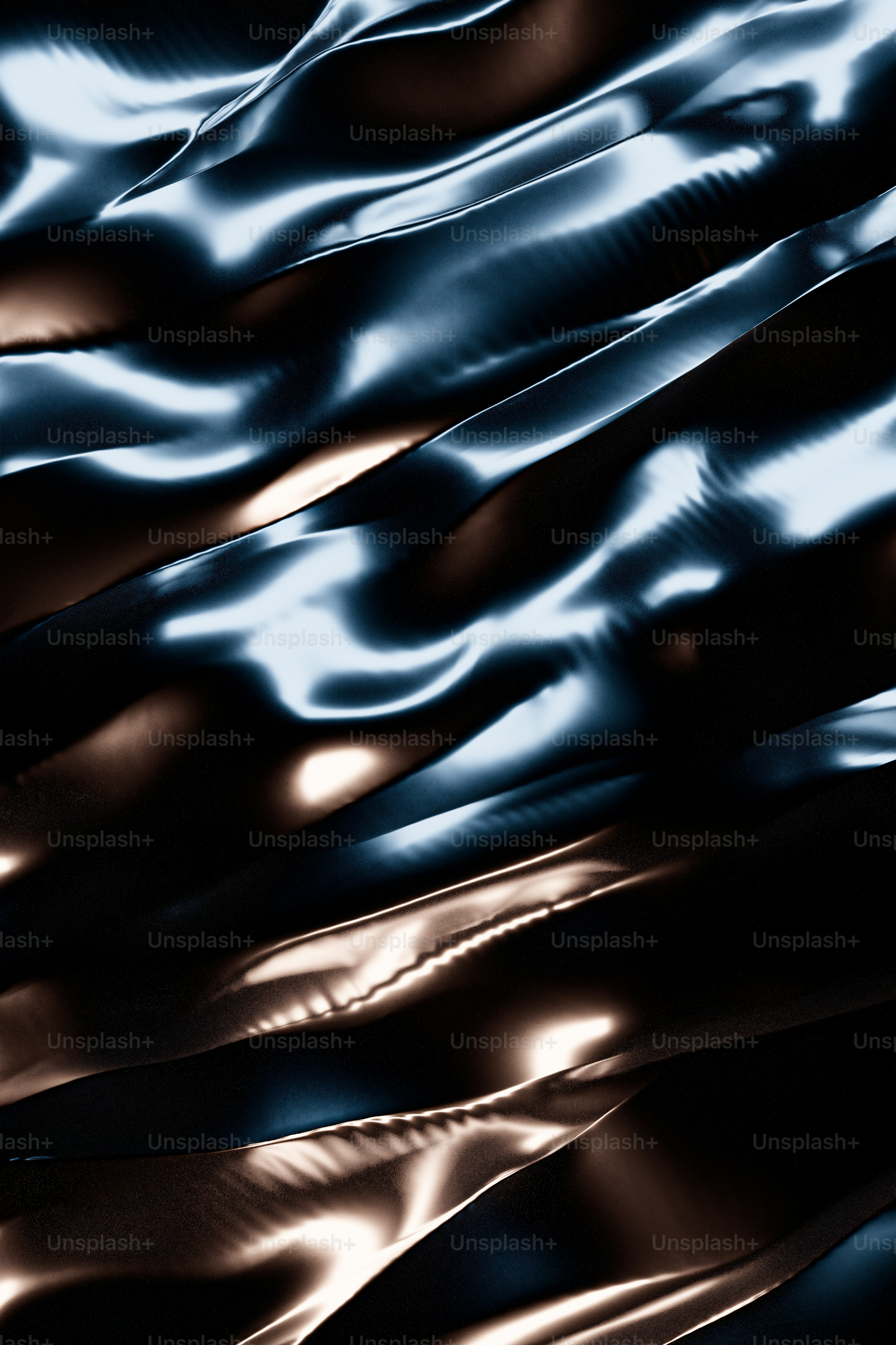 A close up of a shiny metal surface photo – 3d render Image on Unsplash