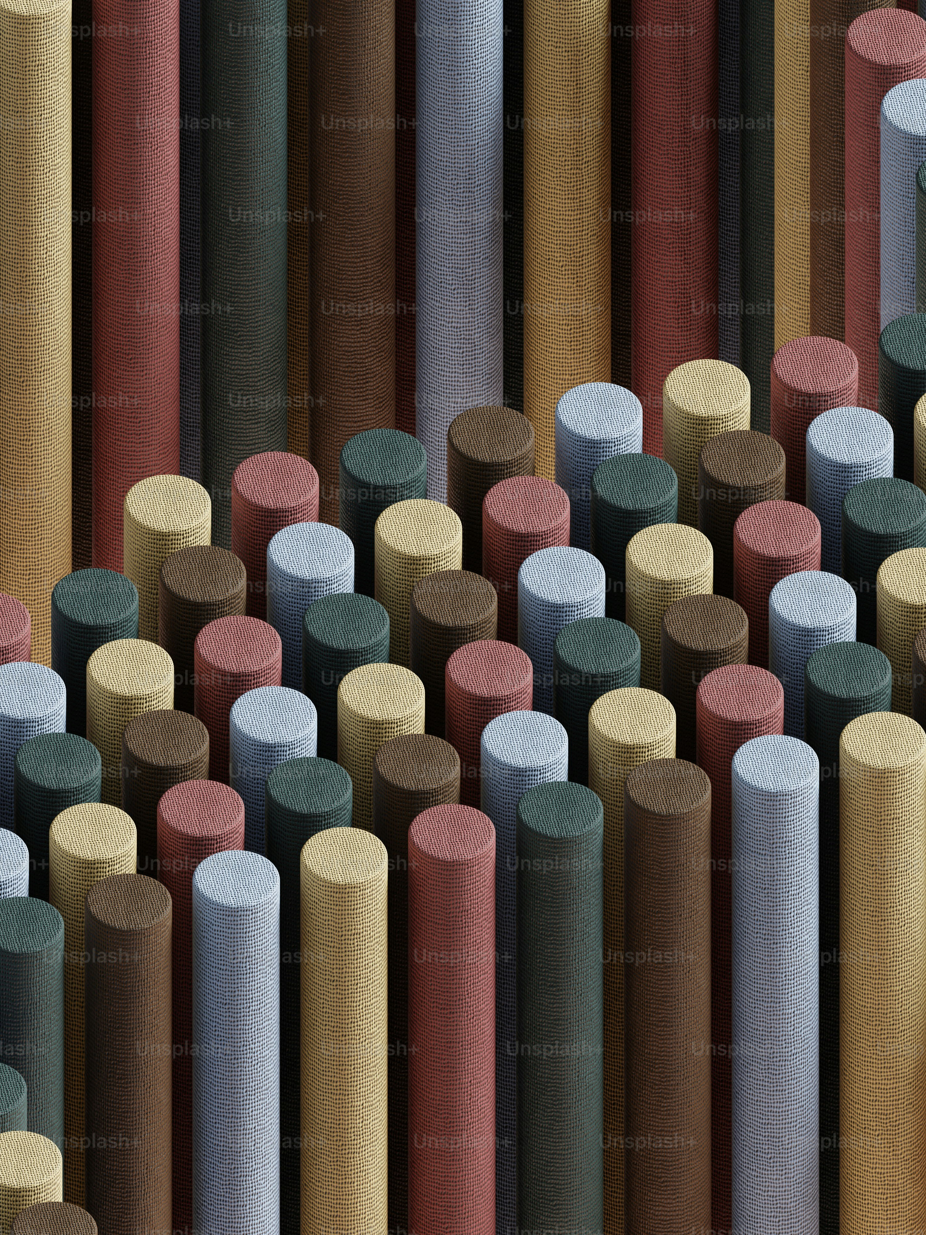 A large group of different colored round objects photo – Cloth Image on ...