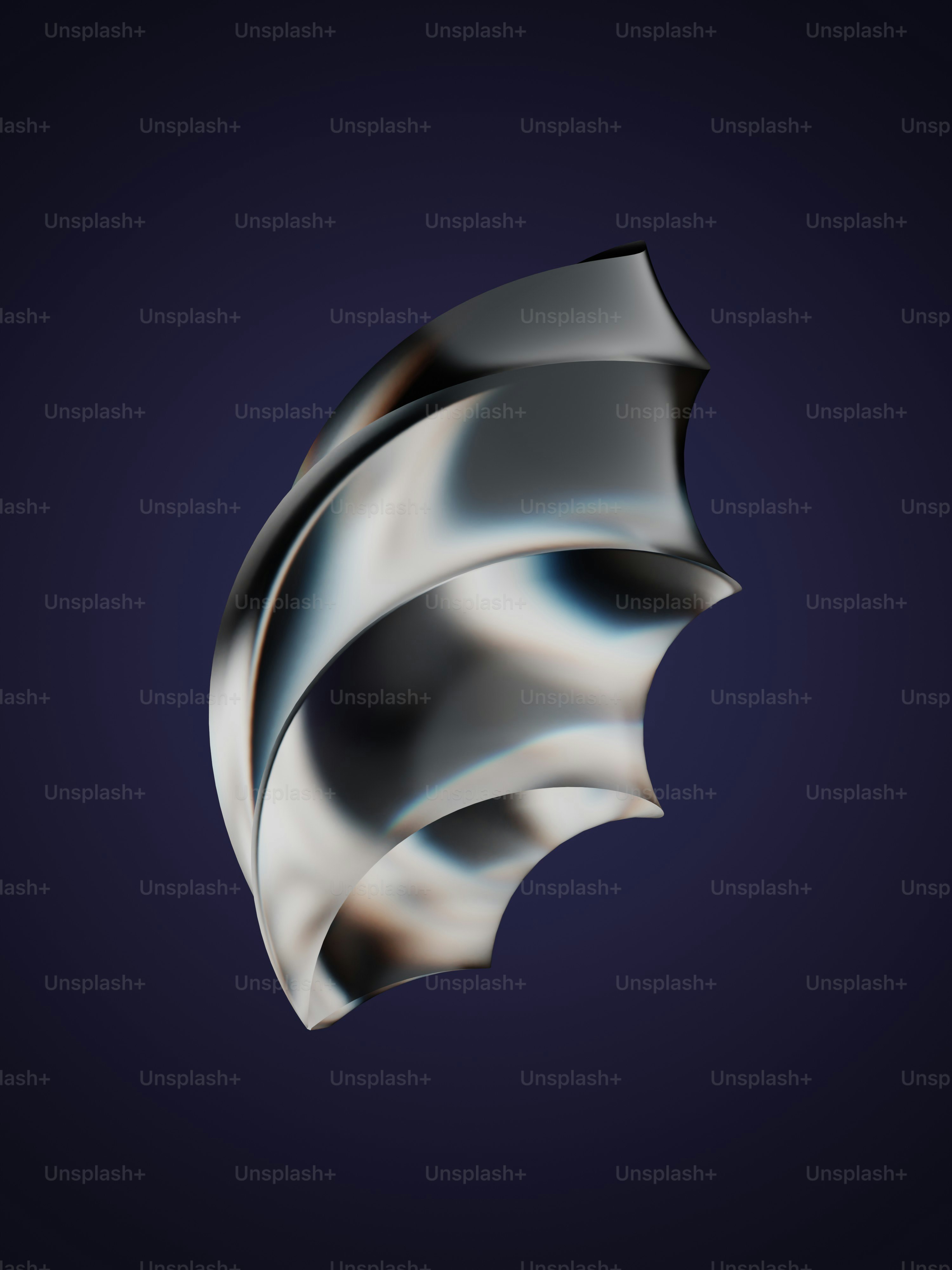 A shiny metal object on a dark background photo – Wallpapers Image on ...