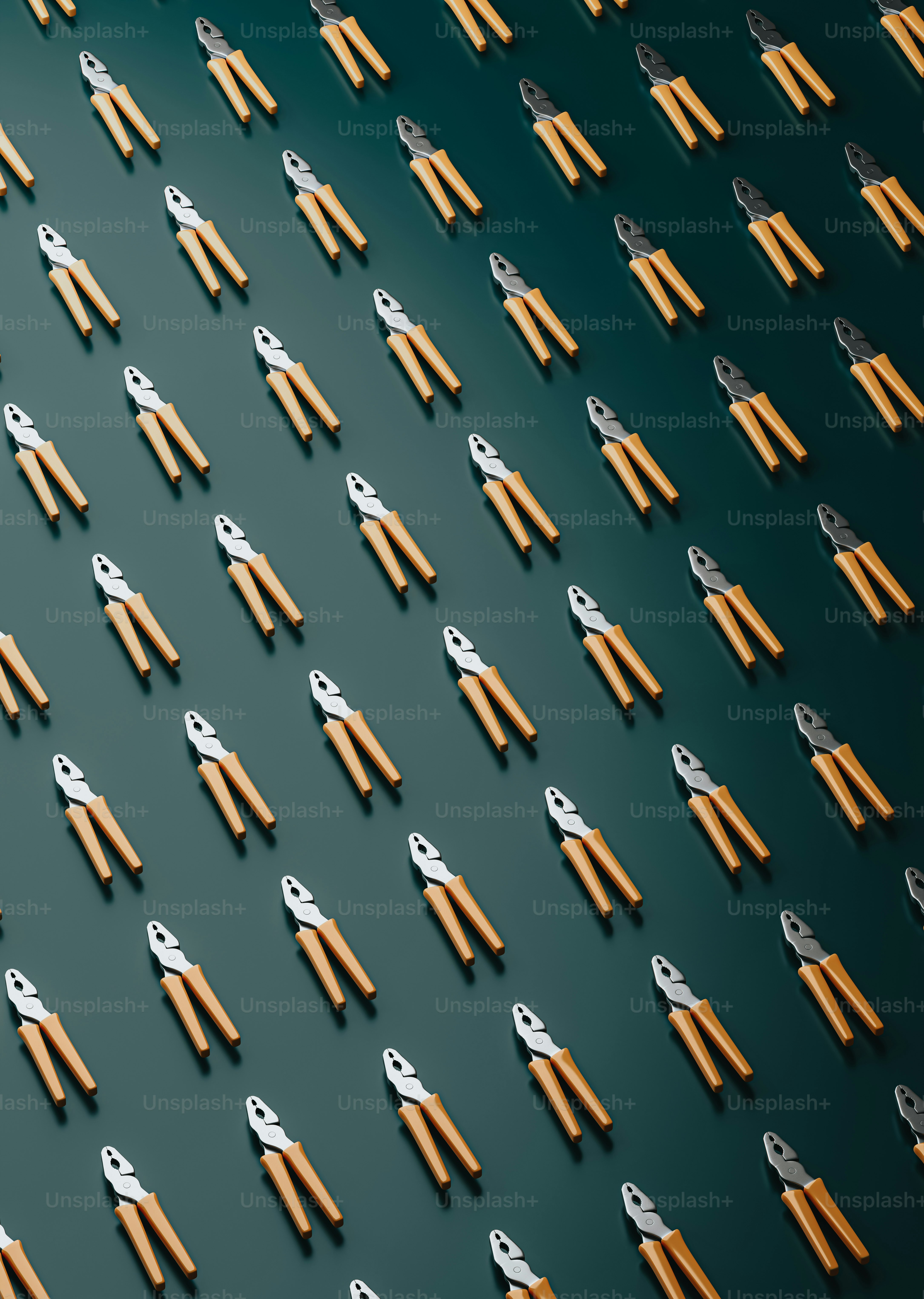 A large group of tools are arranged in a pattern photo – Wallpaper ...