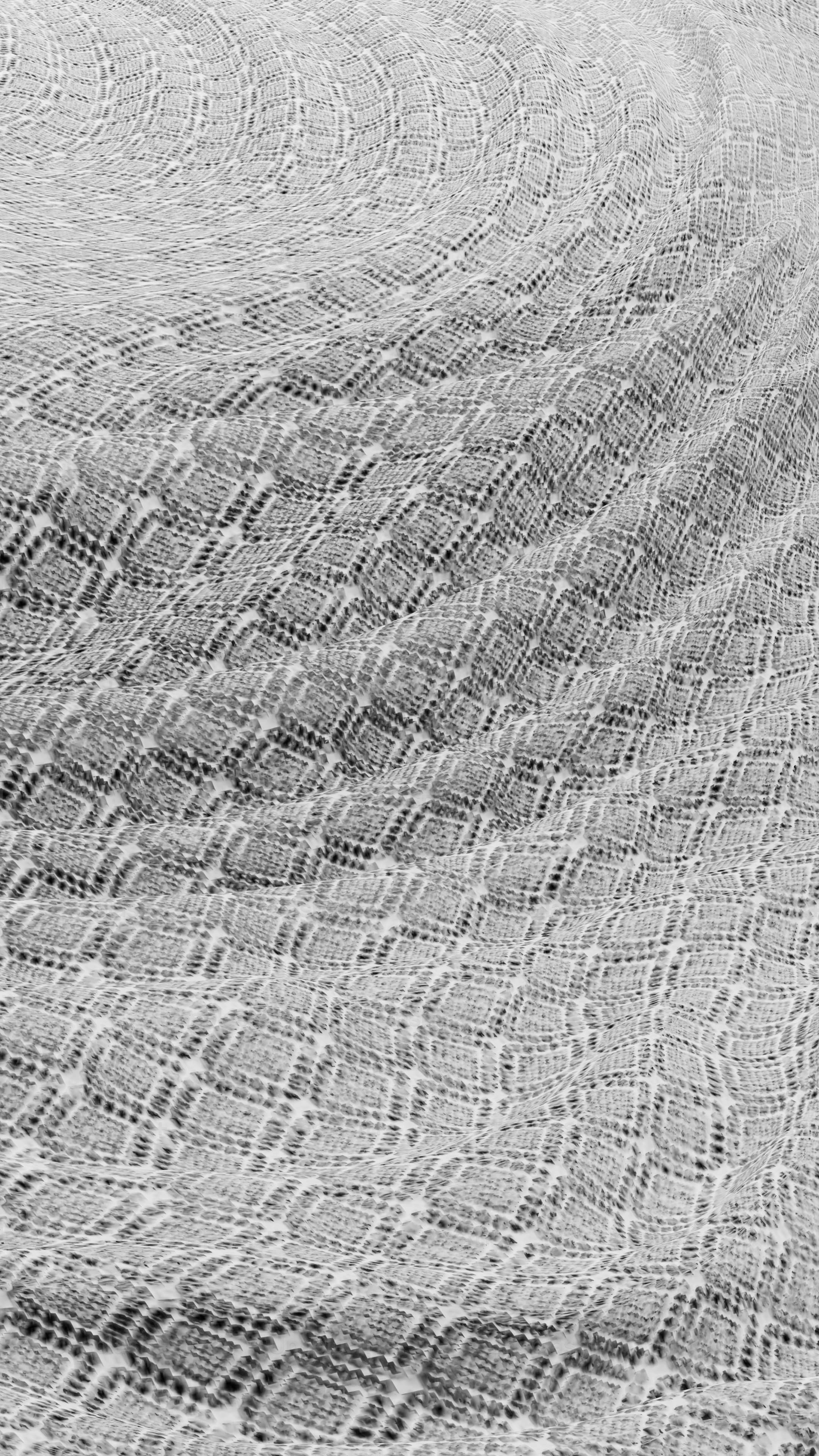 Black And White Fabric Texture