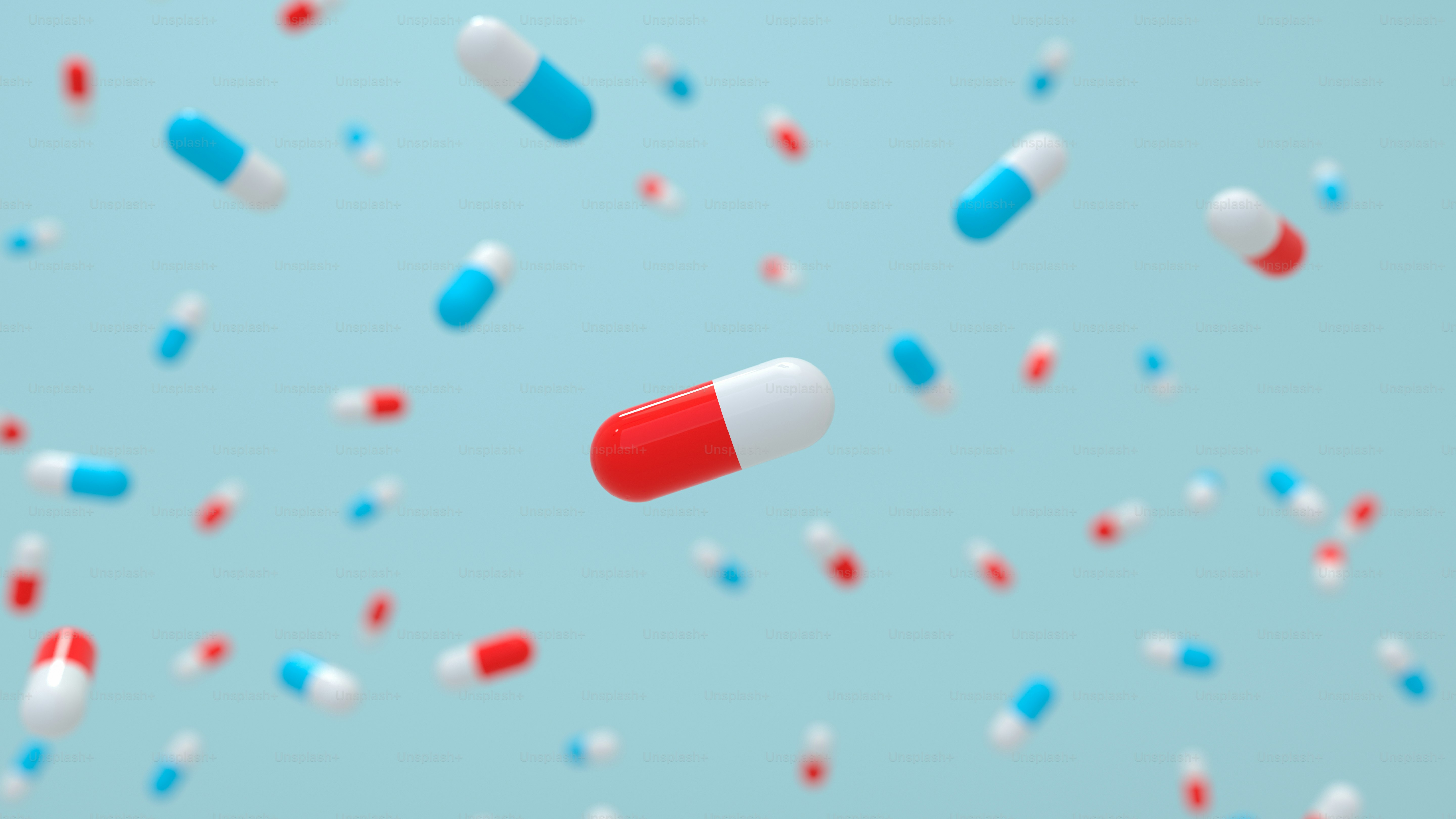 A lot of pills floating in the air photo – Pharmacology Image on Unsplash