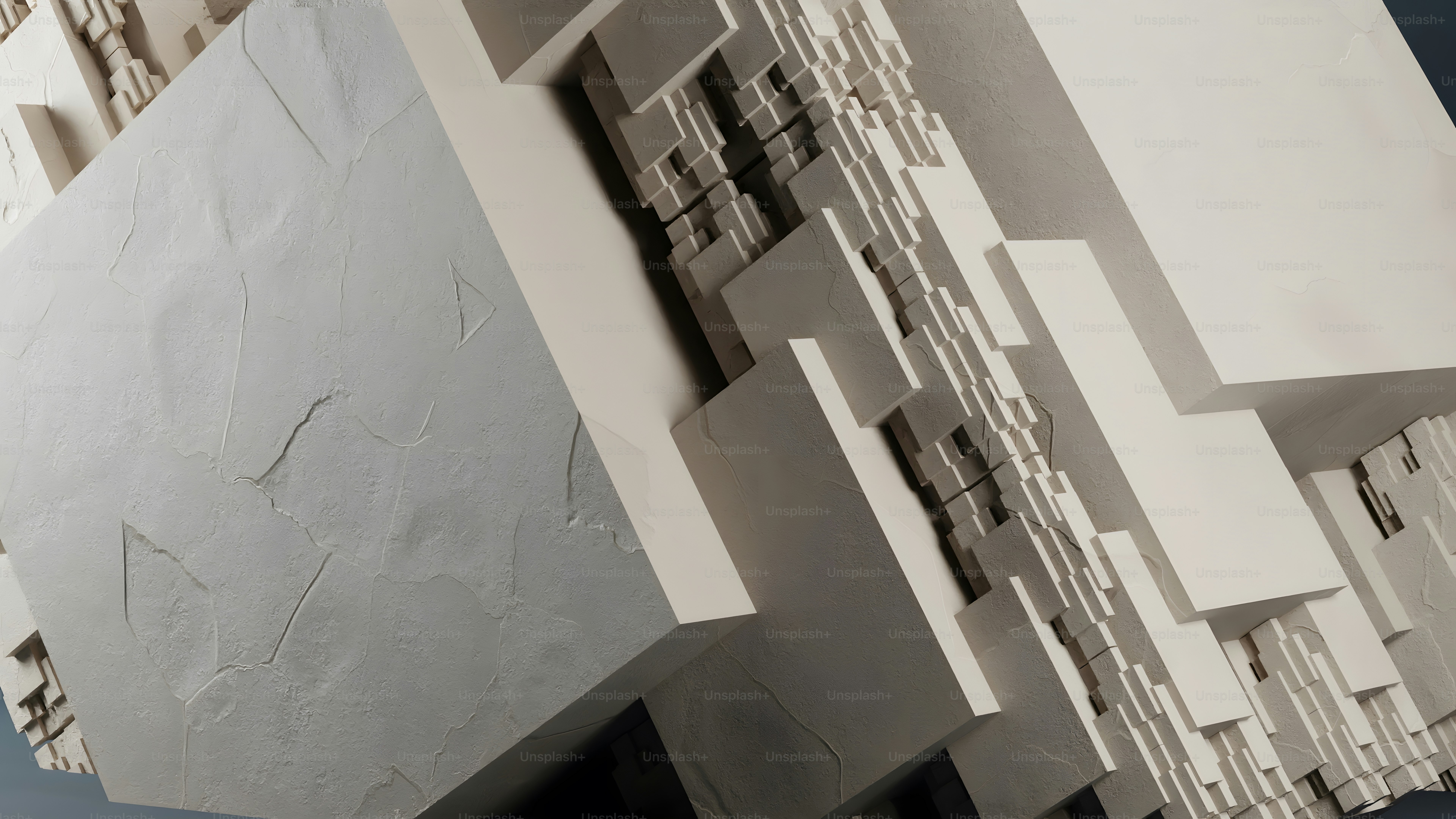 A close up of a wall made out of blocks of paper photo – Wallpapers ...