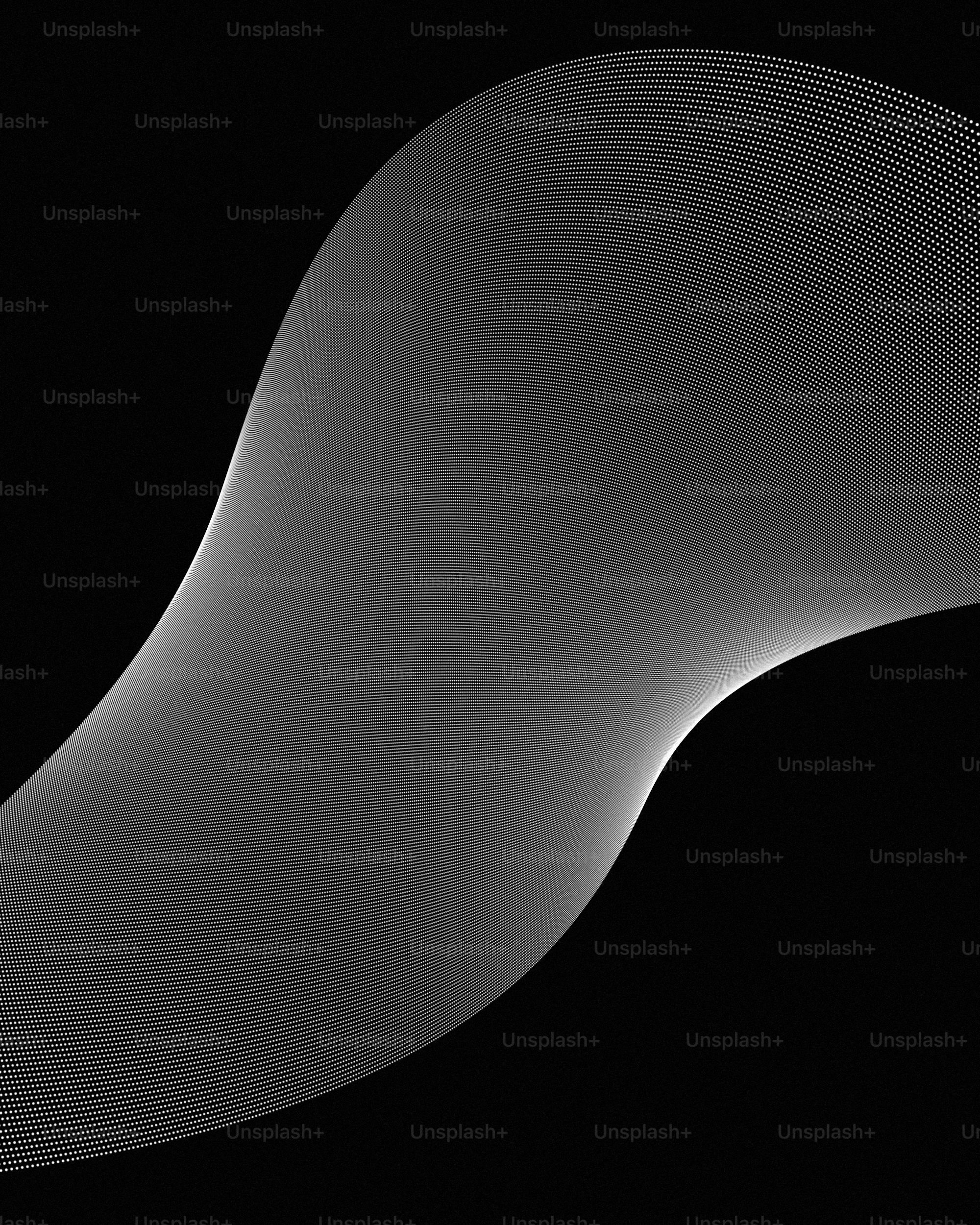 A black and white photo of a curved object photo – Resource database ...