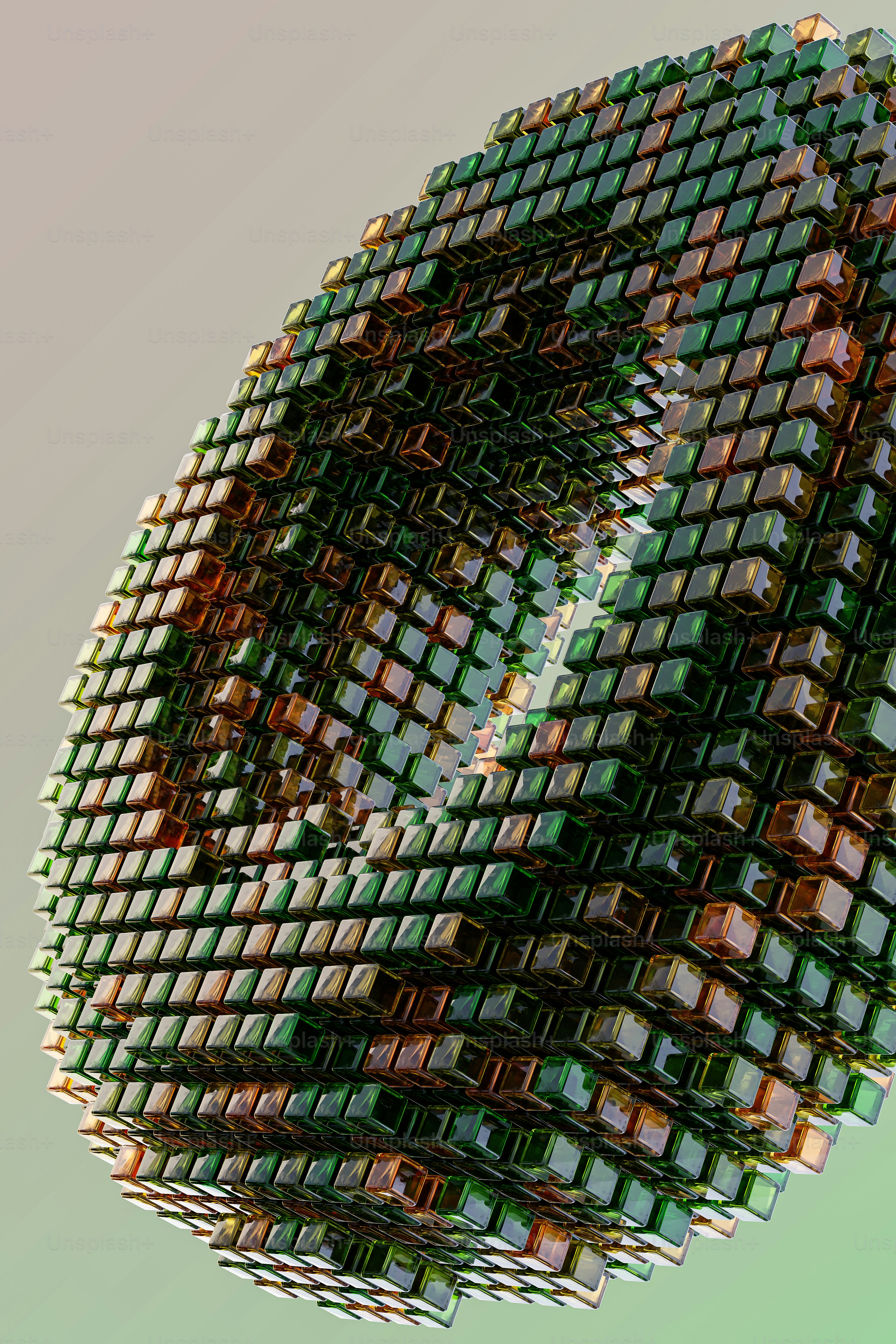 A computer generated image of a face photo – Cubes Image on Unsplash
