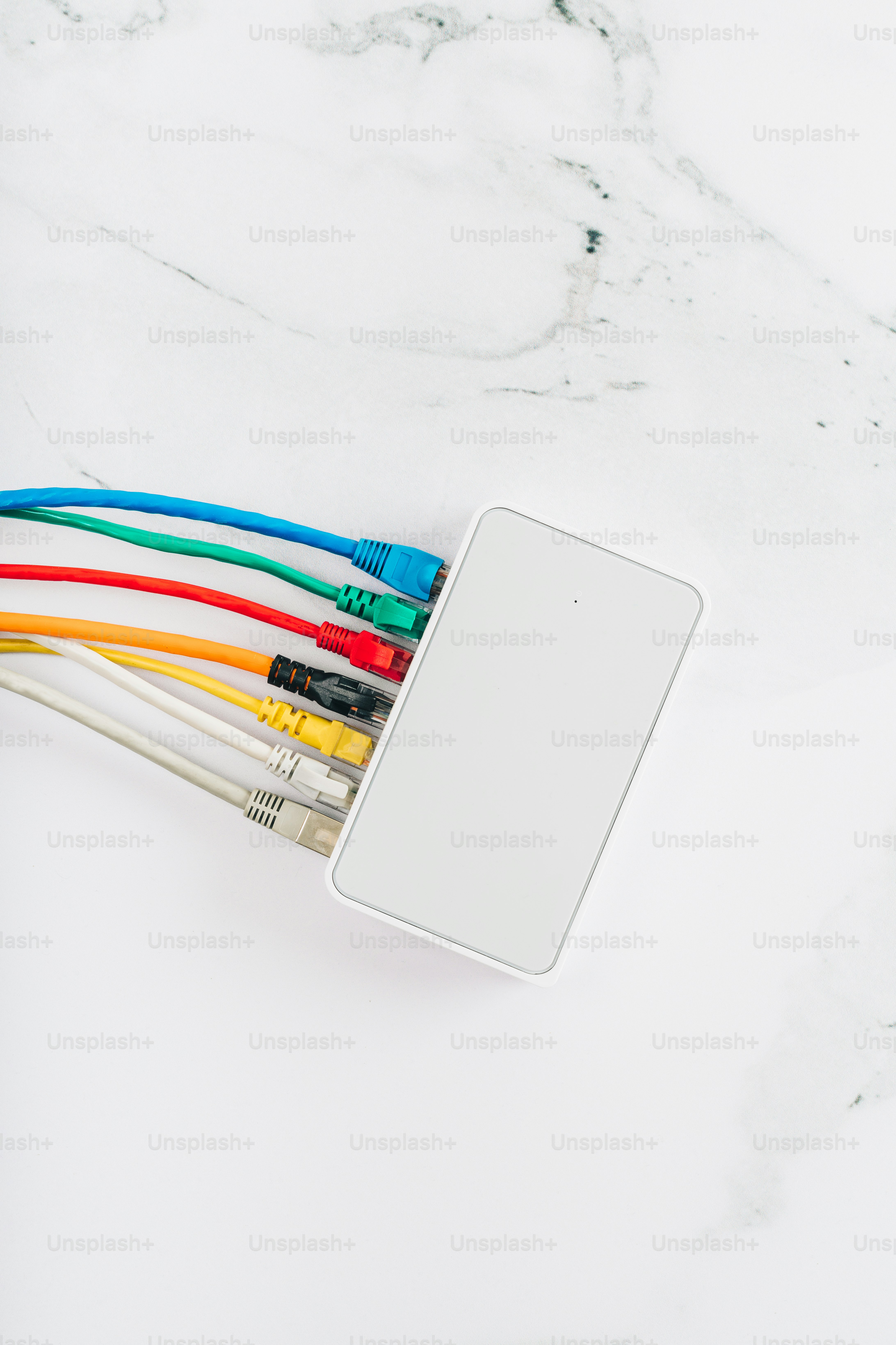 A close up of a bunch of different colored wires photo – Cables Image ...