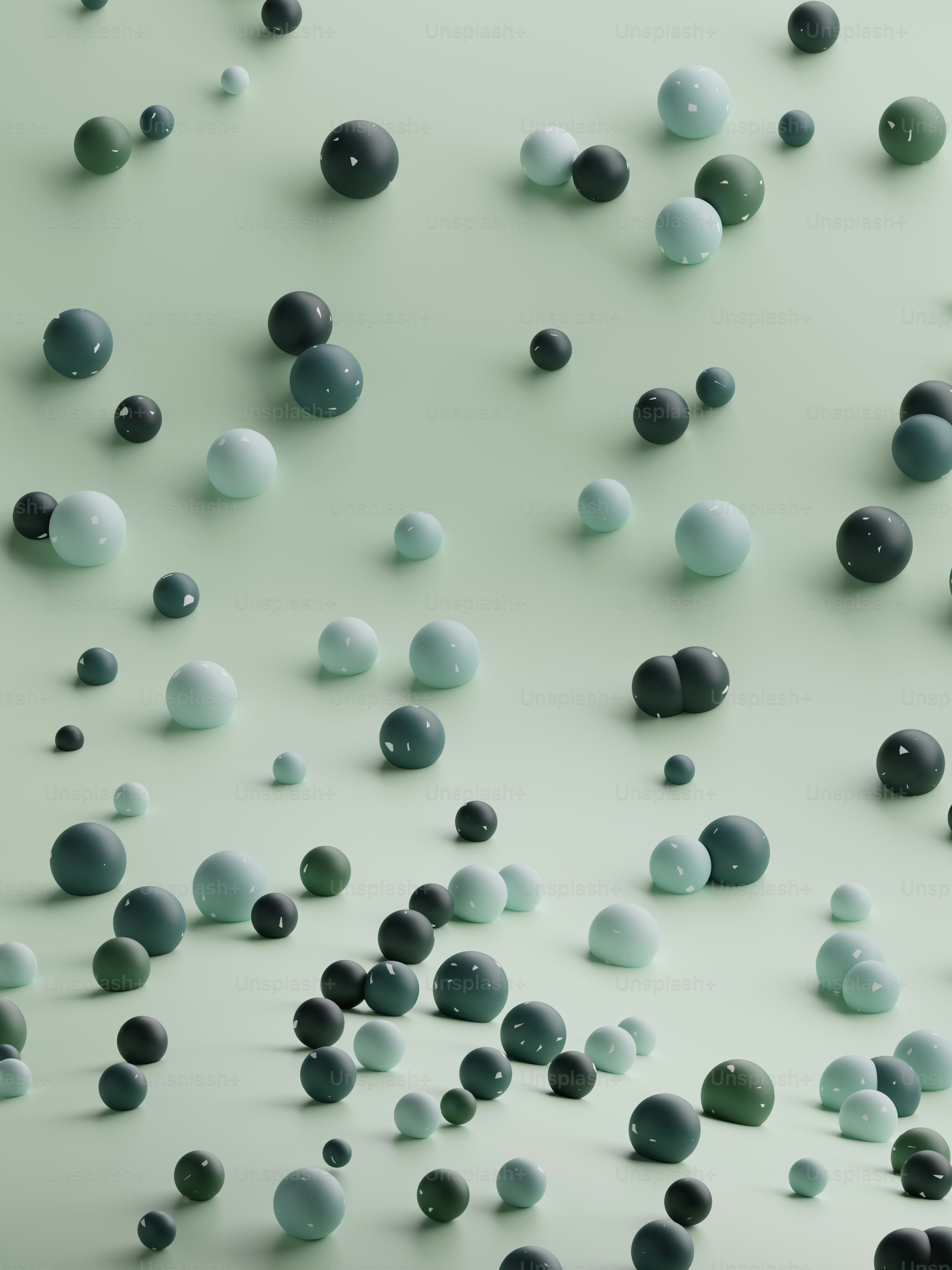 A bunch of balls floating in the air photo – Marbles Image on Unsplash