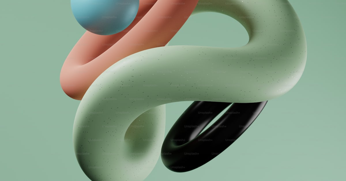 반지와 공의 3d 이미지 사진 Unsplash의 3d 렌더링 이미지