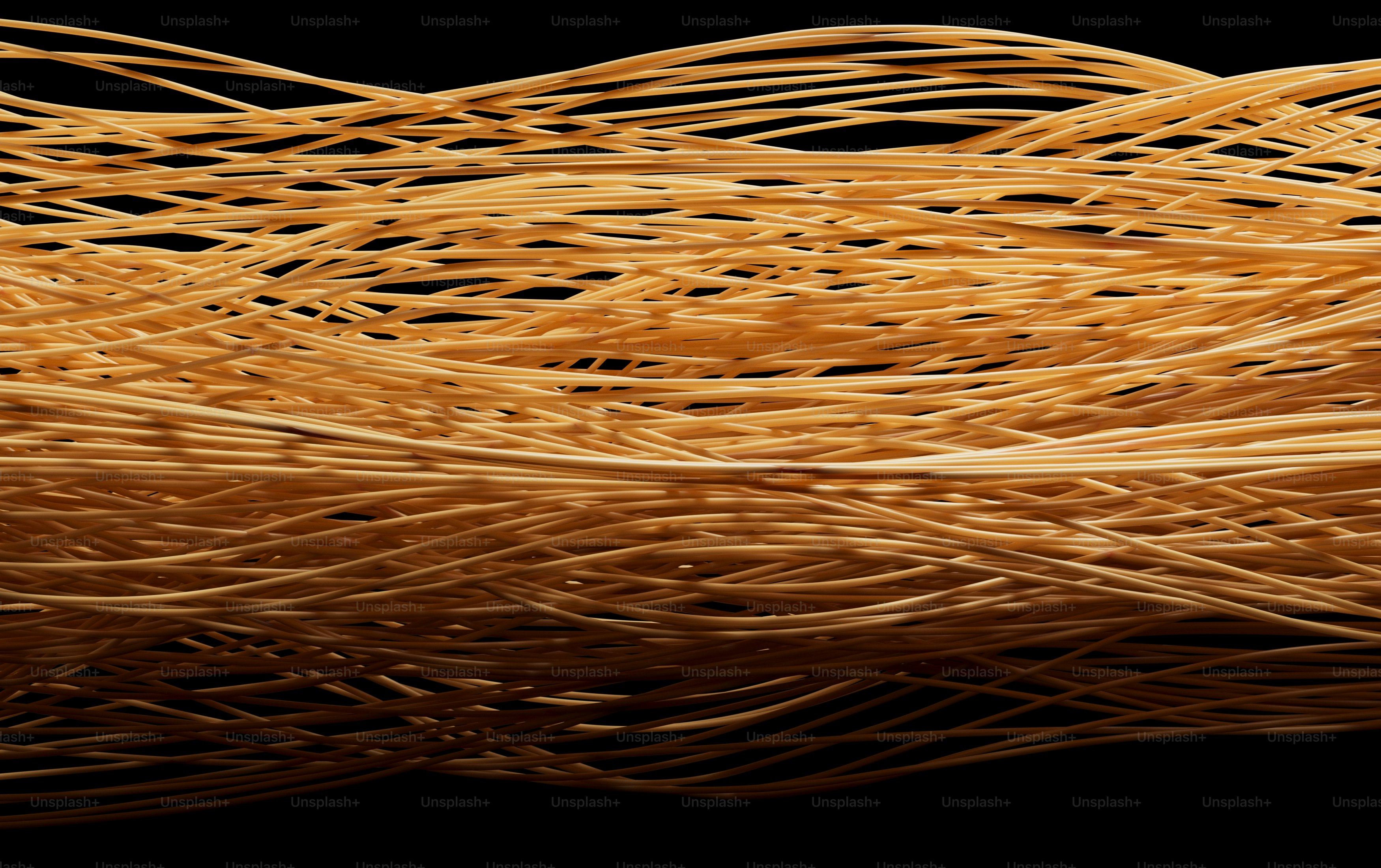 A close up of a bunch of straw photo – Digital image Image on Unsplash