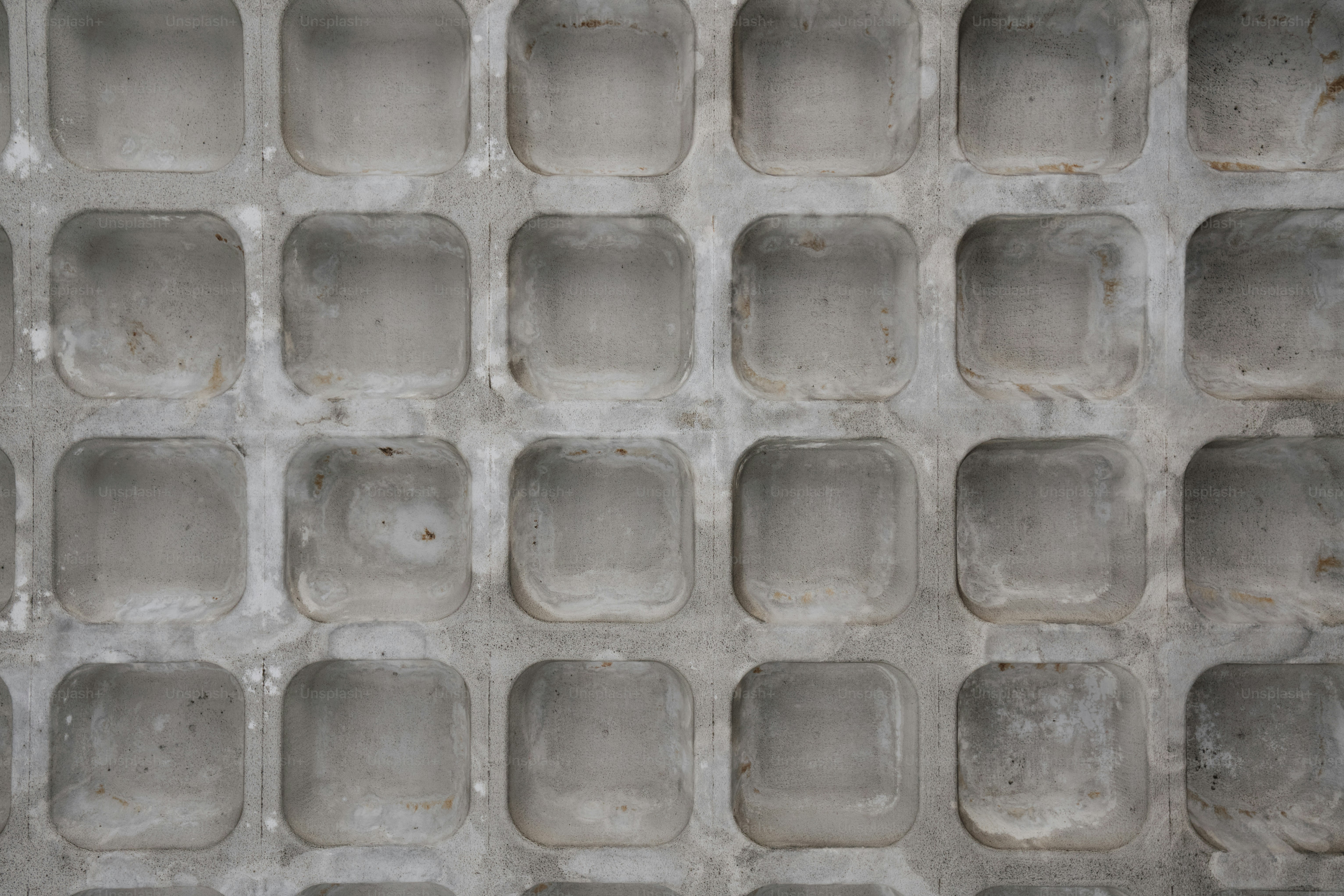 A close up of a wall made of concrete blocks photo – Texture Image on ...