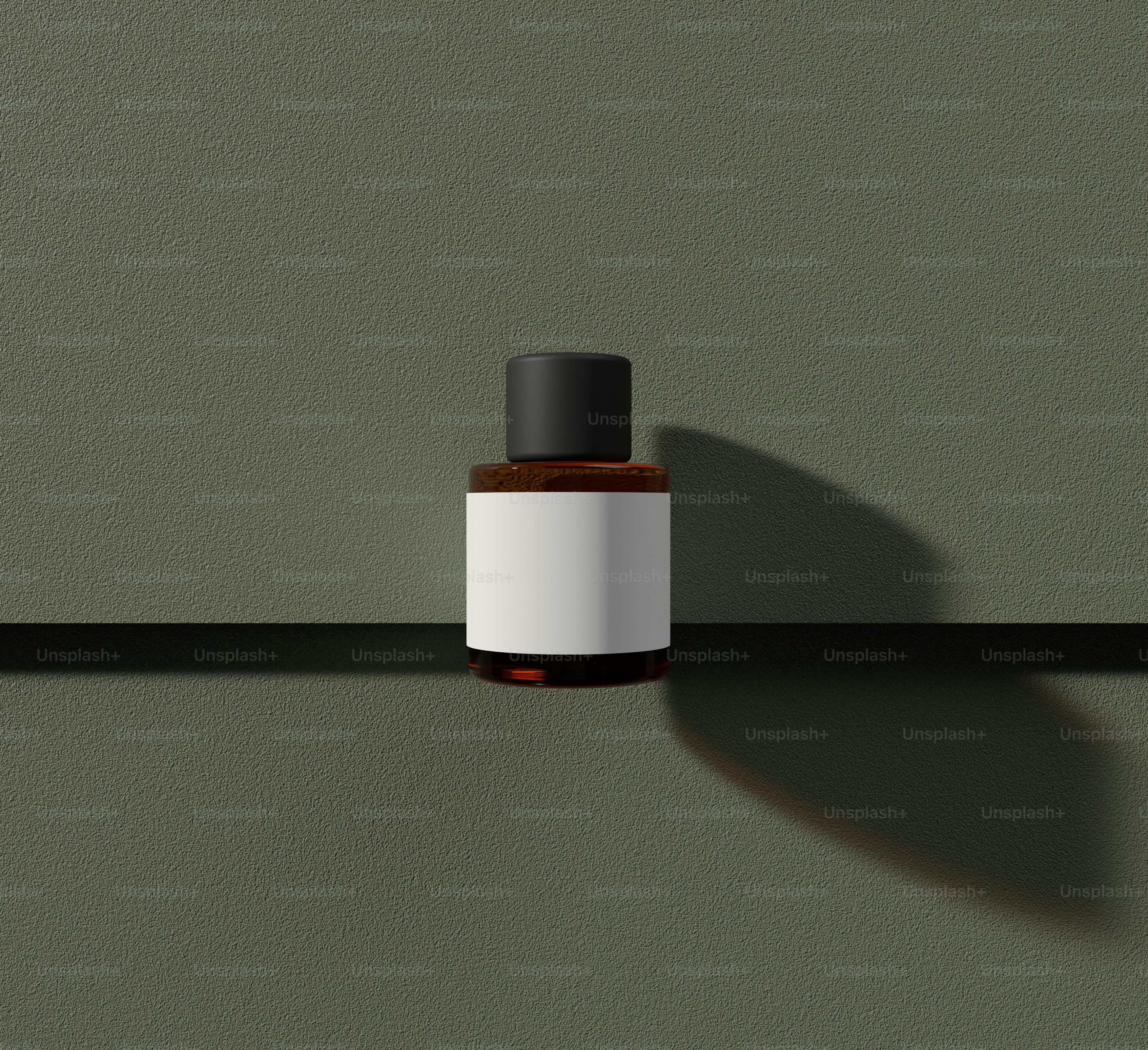 A bottle of cologne sitting on a shelf photo – Mockup Image on Unsplash