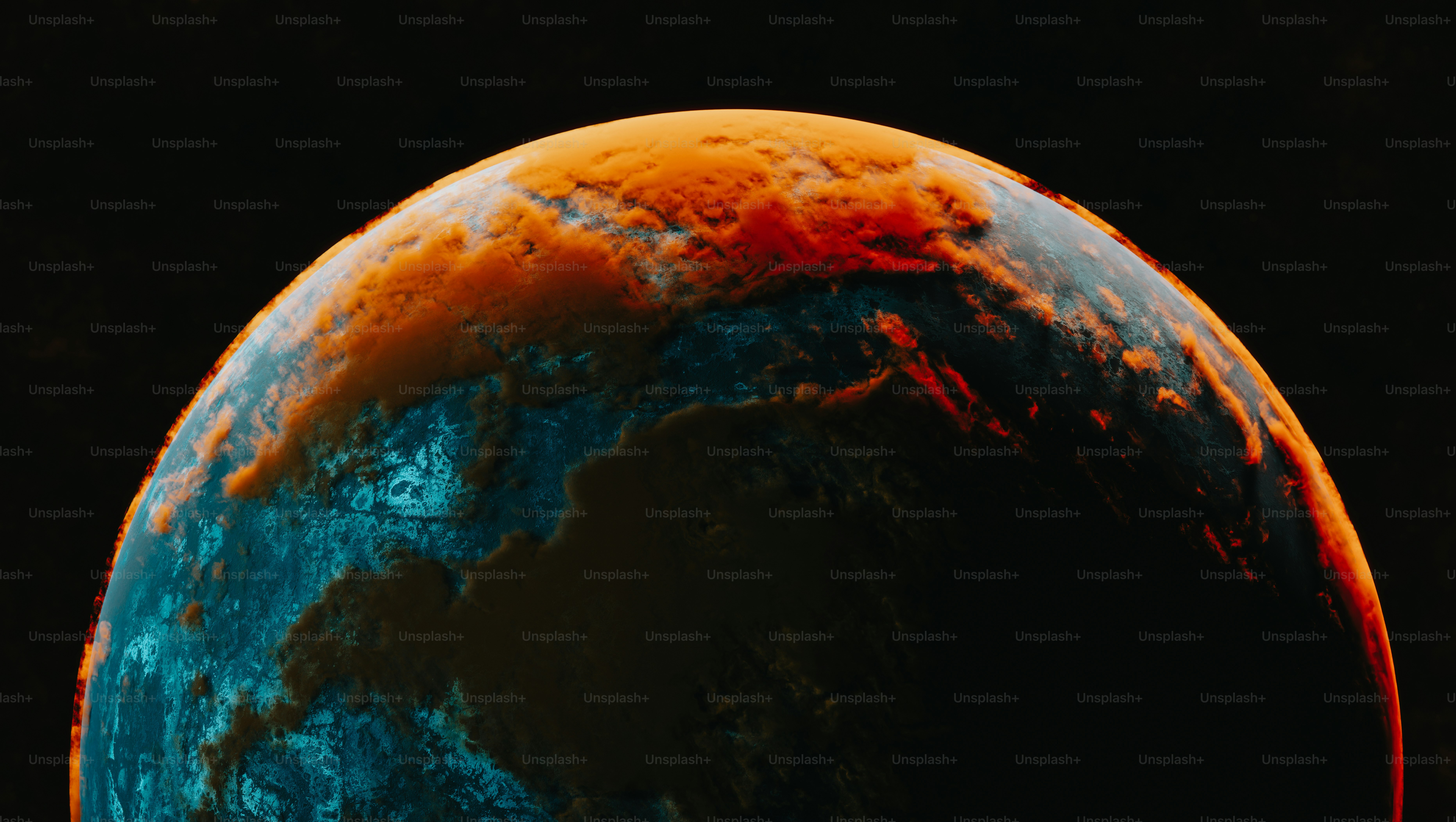 A close up view of the earth from space photo – Space Image on Unsplash