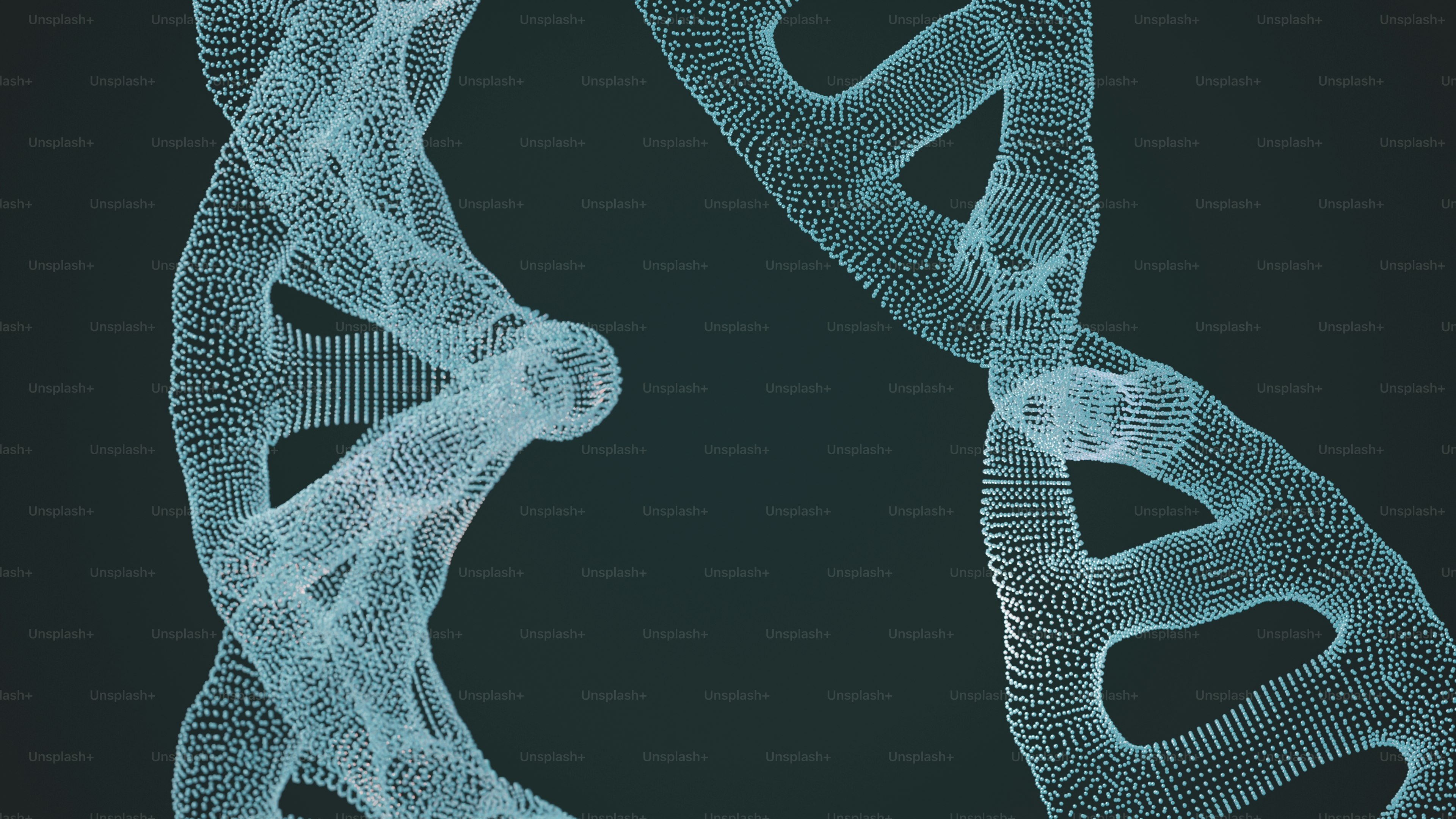 A 3d image of a double strand of strands photo – Dna Image on Unsplash