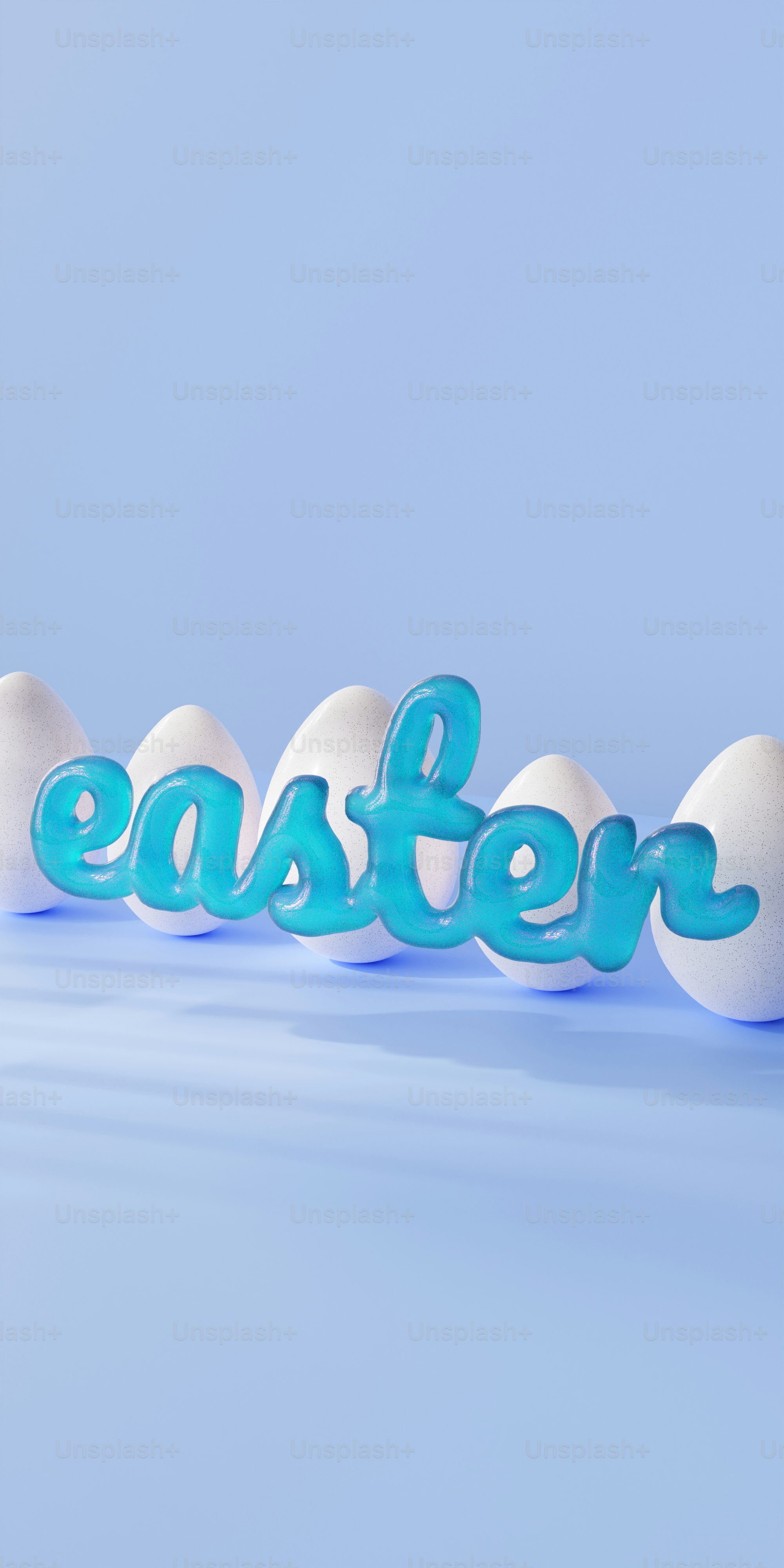 A group of eggs with the word easter spelled out of them photo – Egg ...
