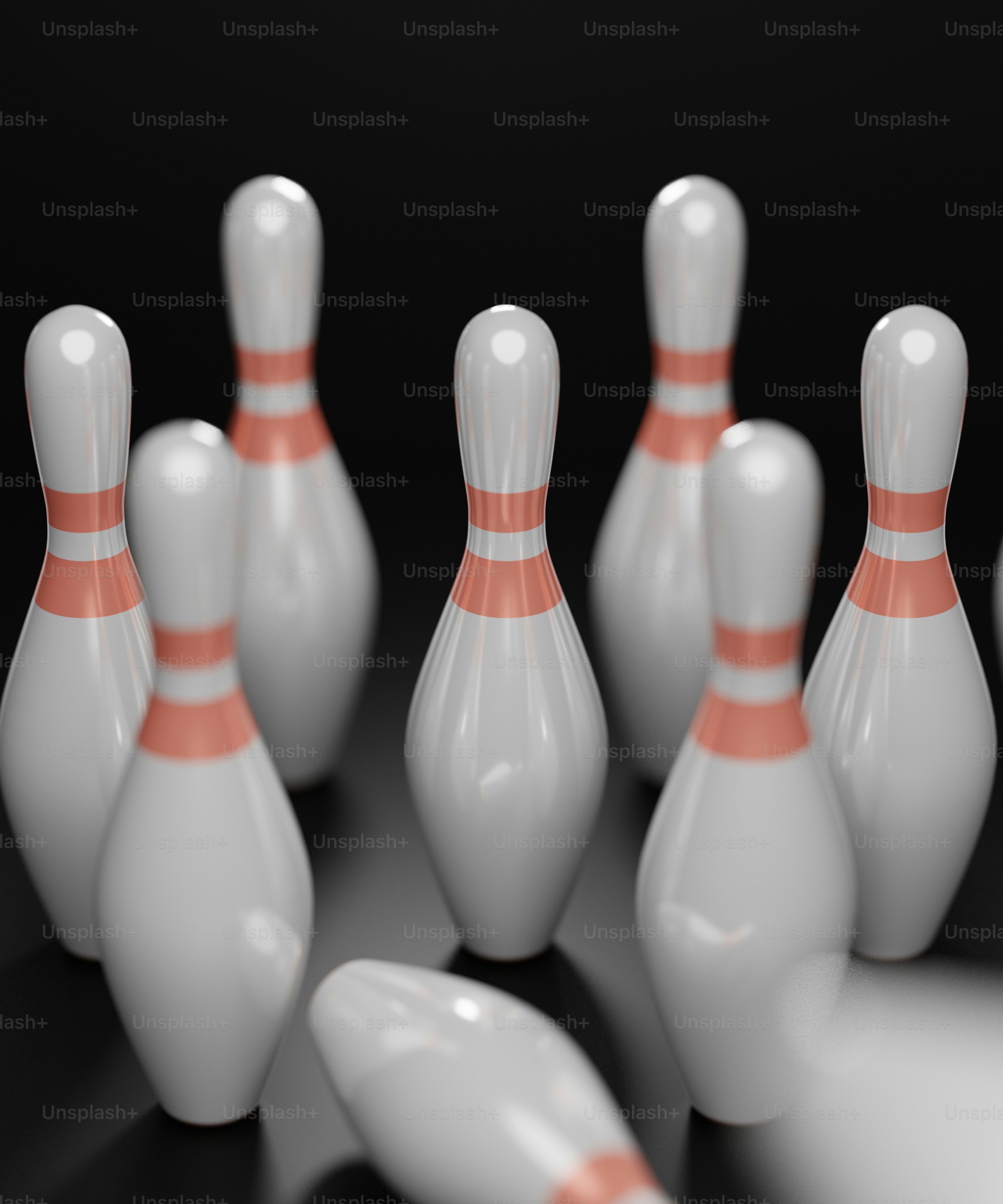 A close up of a bowling ball and pins photo – Bowling Image on Unsplash