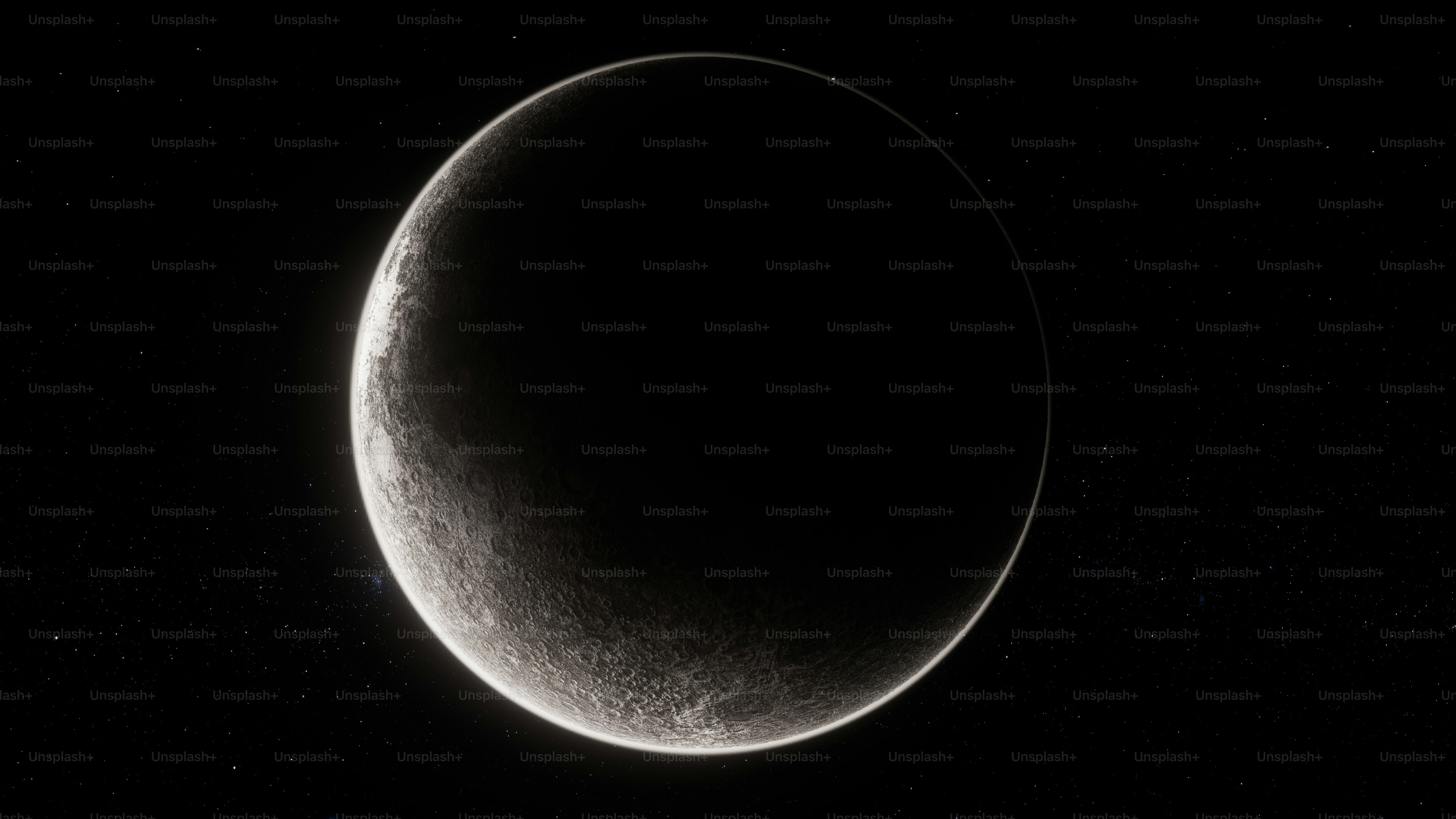 Un gros plan d’une lune dans le ciel photo – Image de Lune NASA sur ...