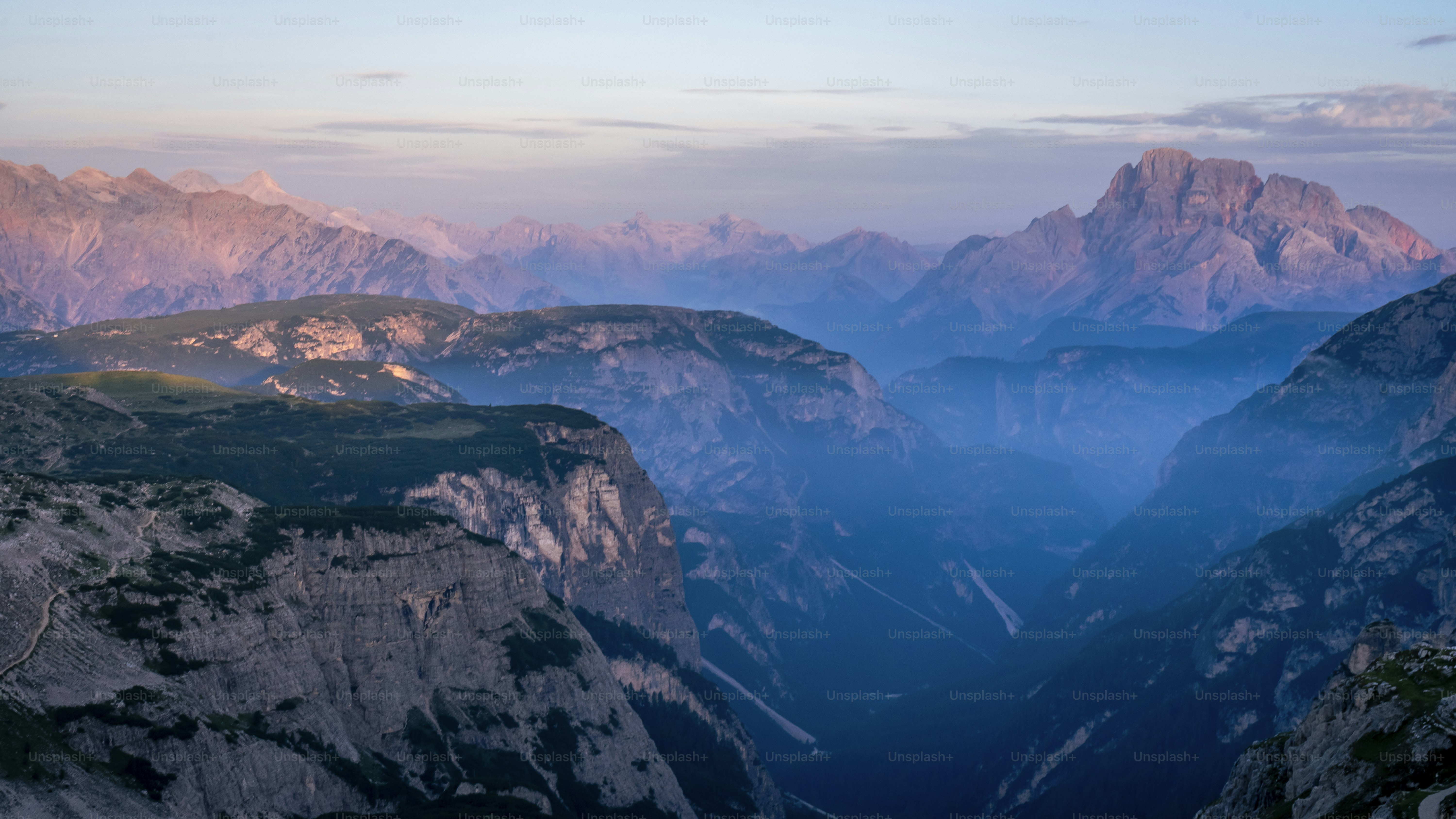 A view of mountains from a high point of view photo – Wallpaper Image ...