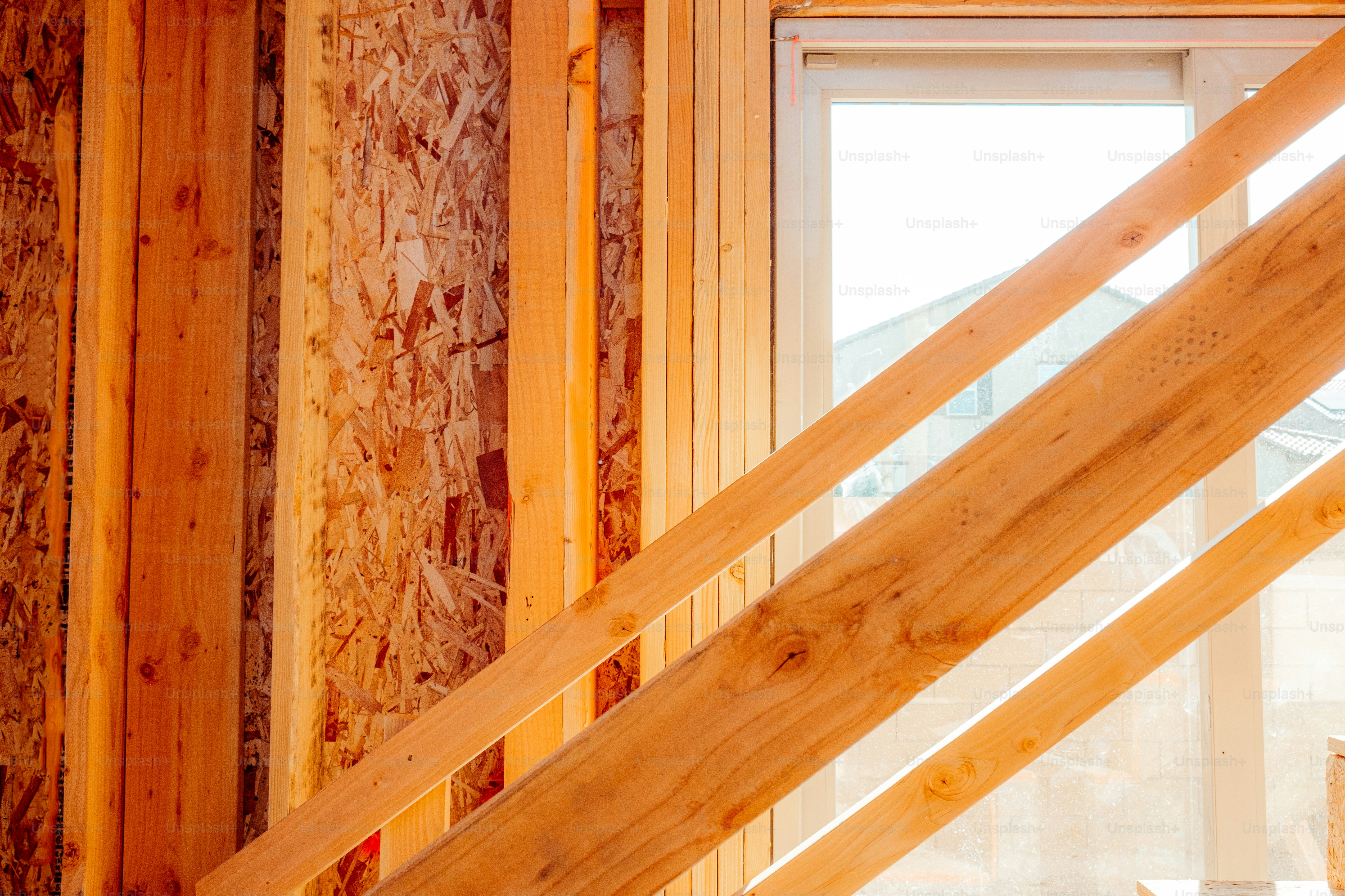 A window in a room with wooden framing photo – New home Image on Unsplash