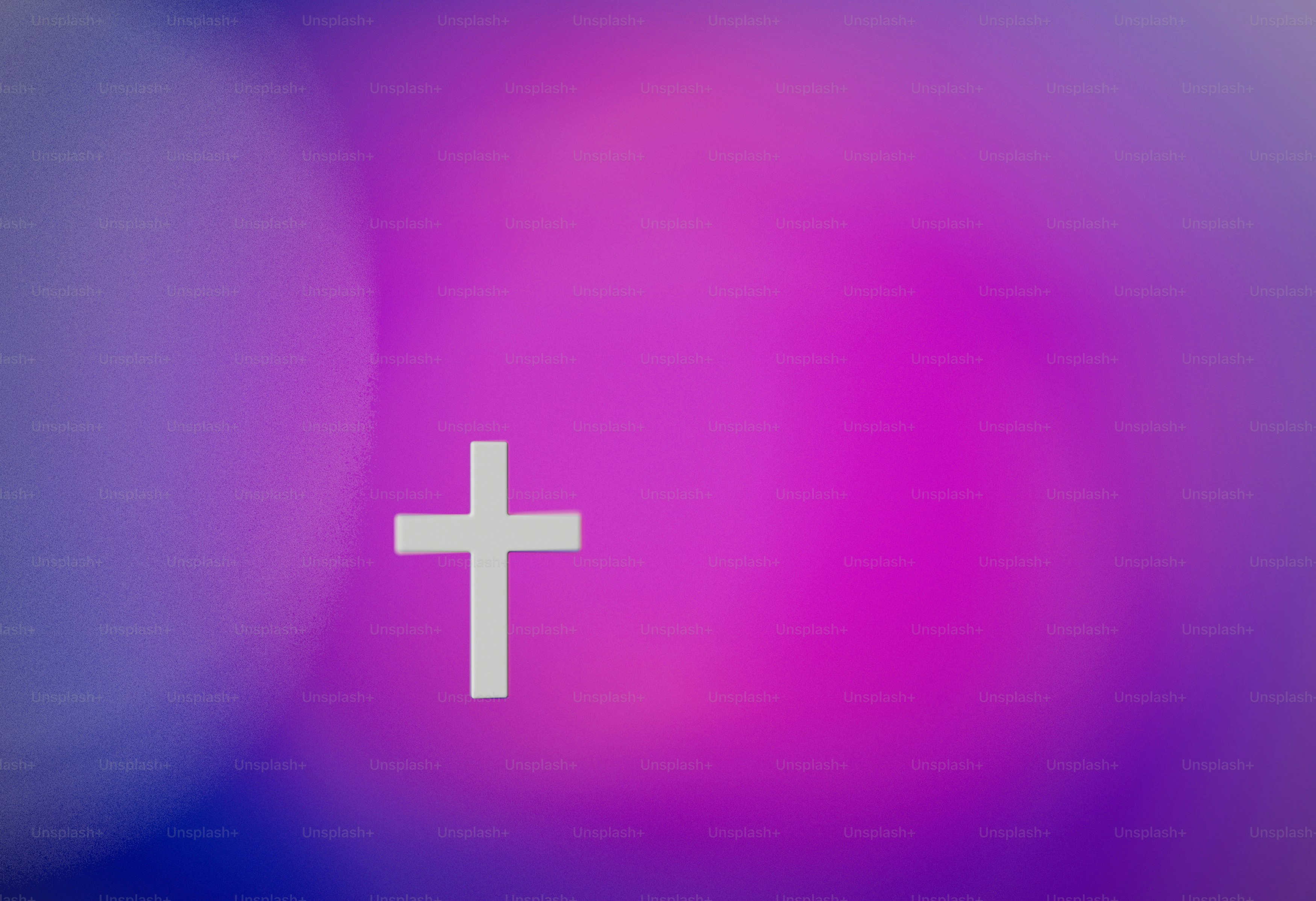 Purple Cross Background