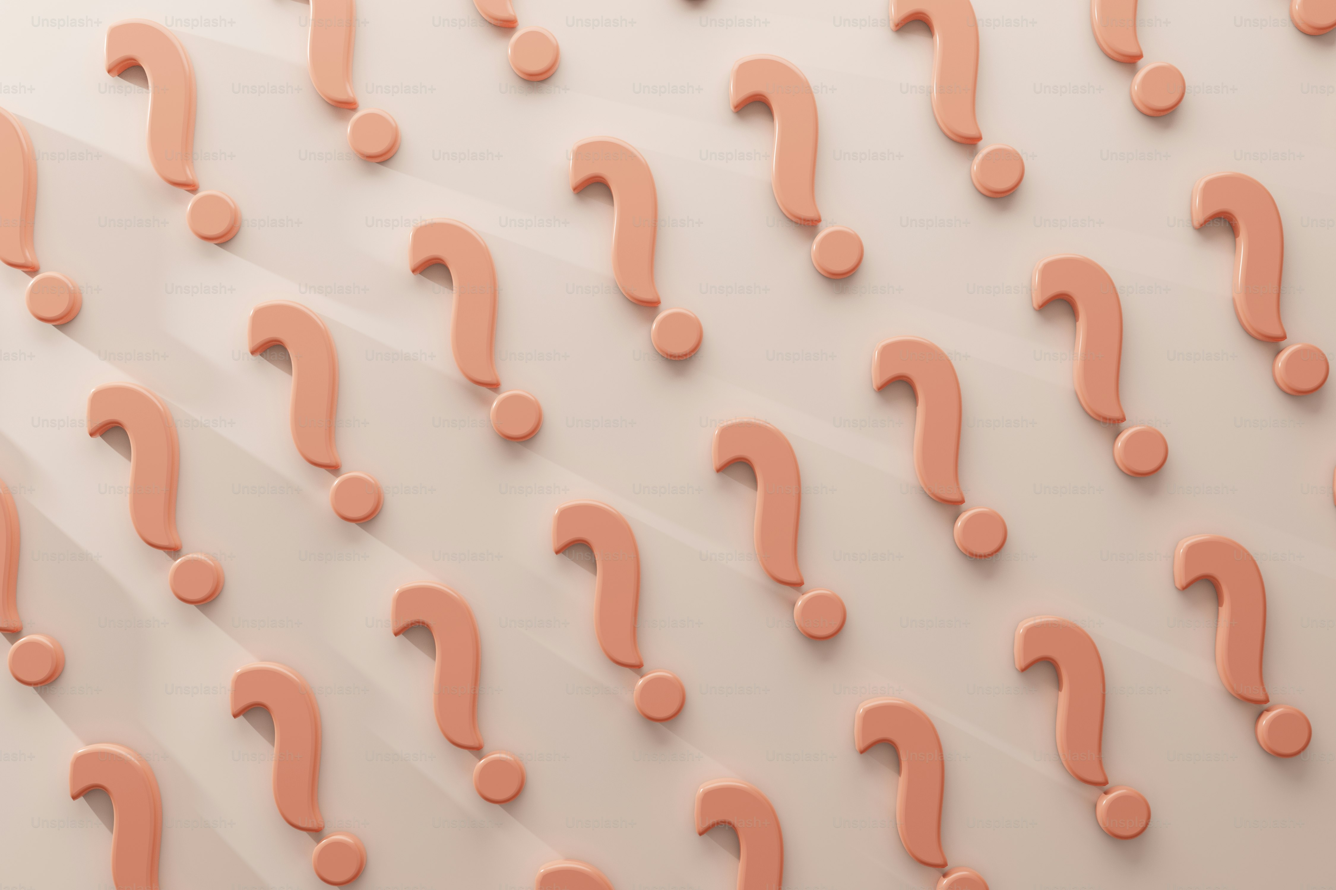 A lot of question marks on a yellow surface photo – Question Image on ...