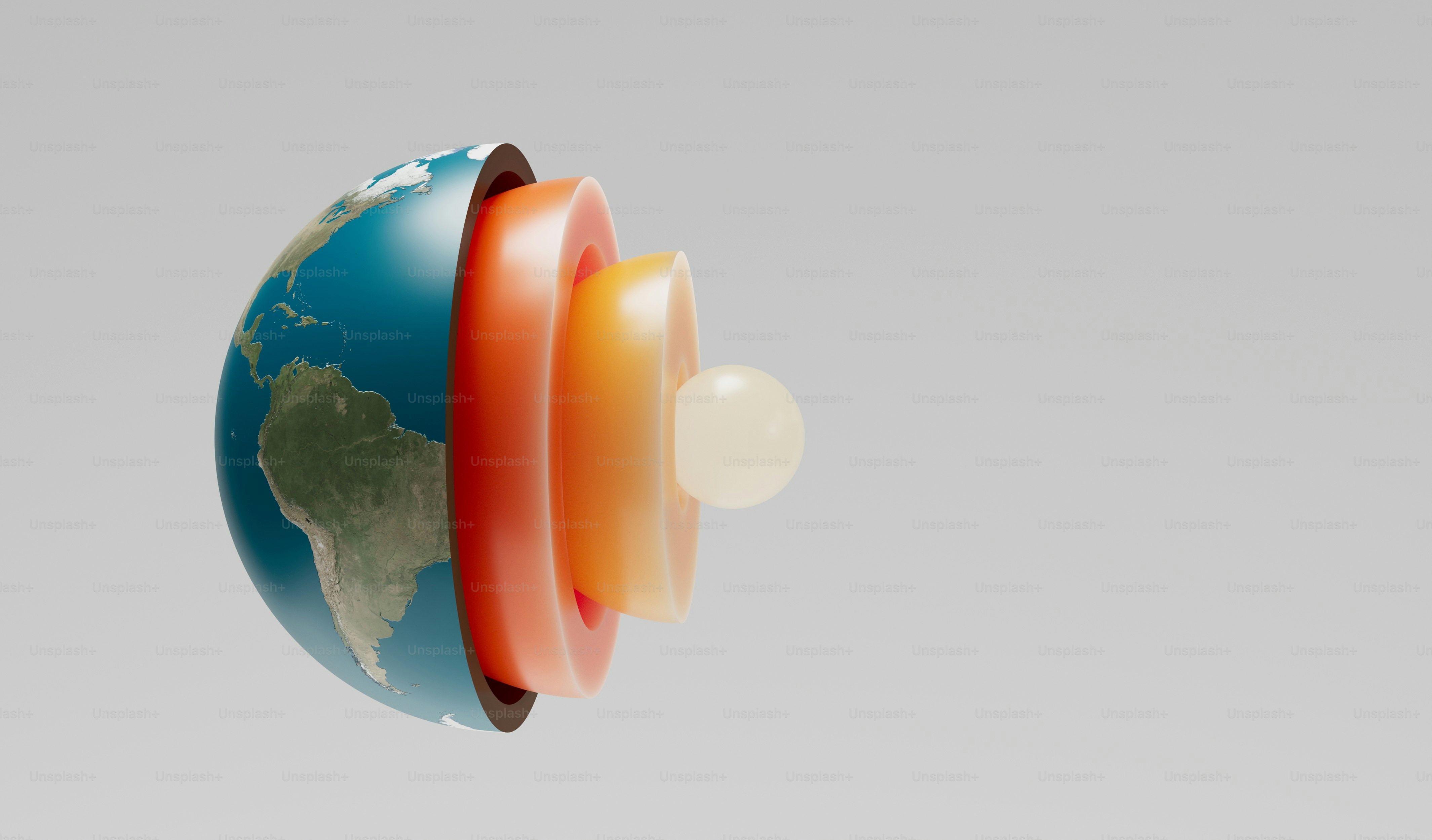 An image of a model of the earth photo – Earth core Image on Unsplash