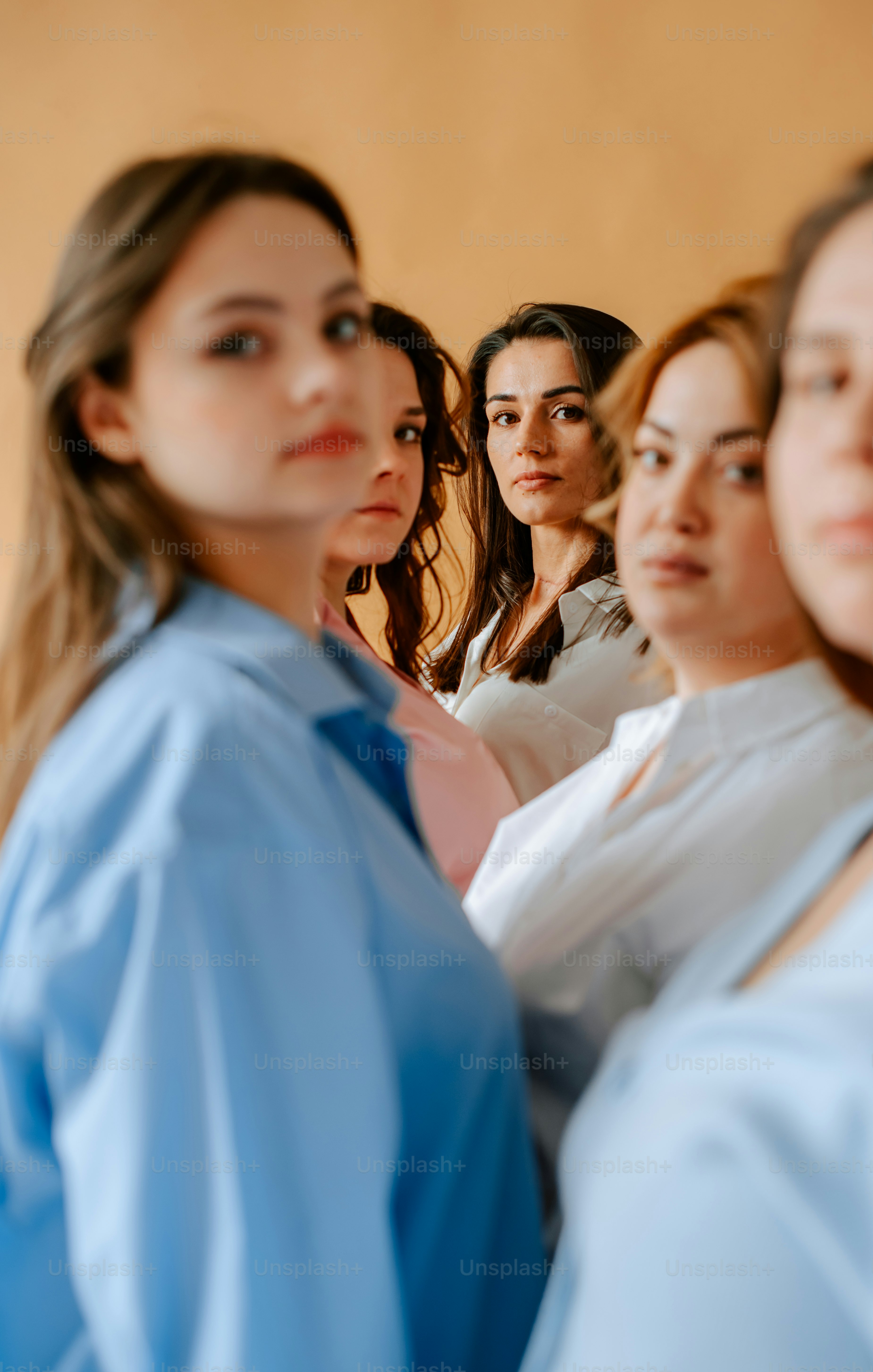 A group of women standing next to each other photo – Female Image on ...