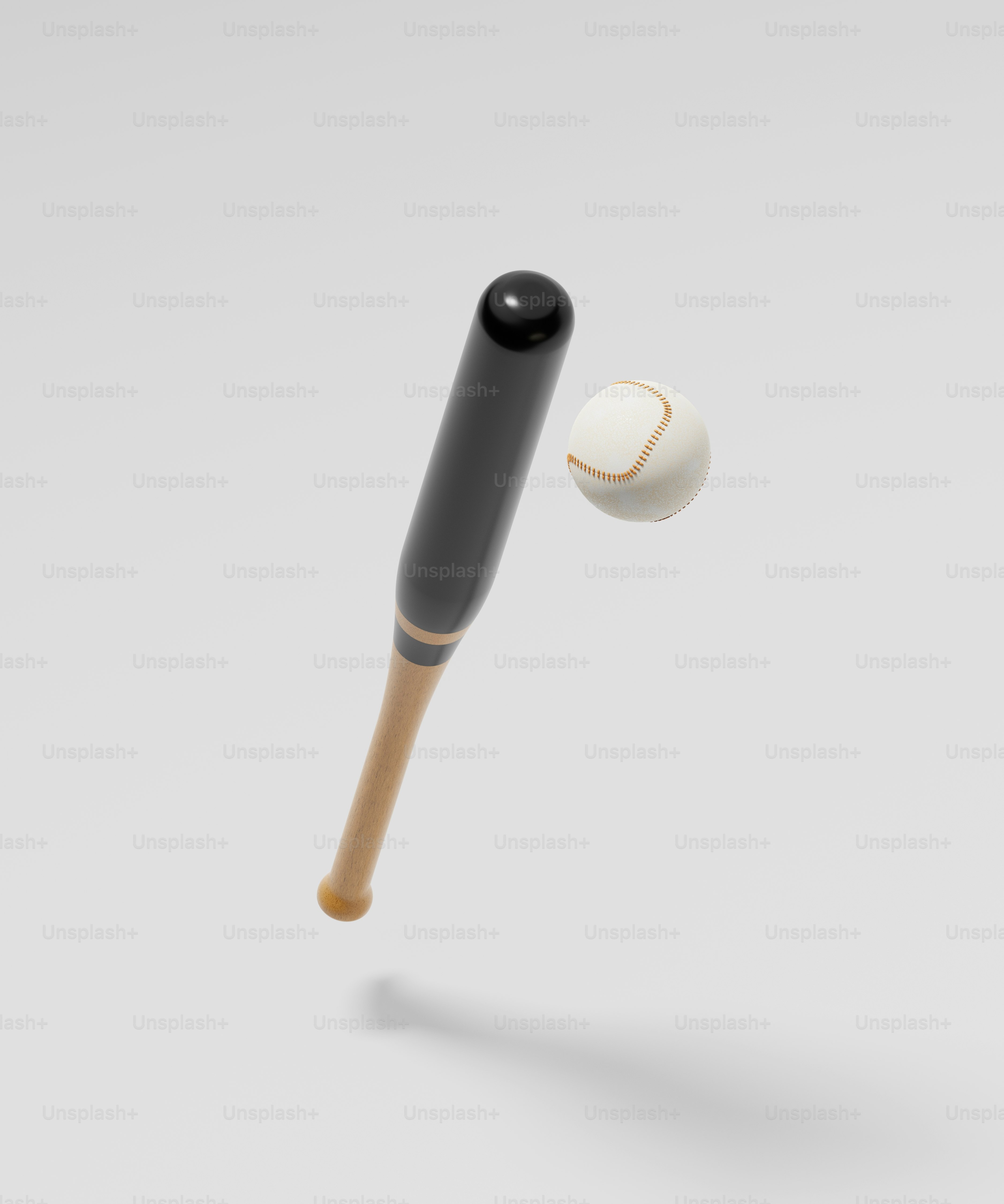 A baseball bat and a ball flying through the air photo – Baseball bat ...