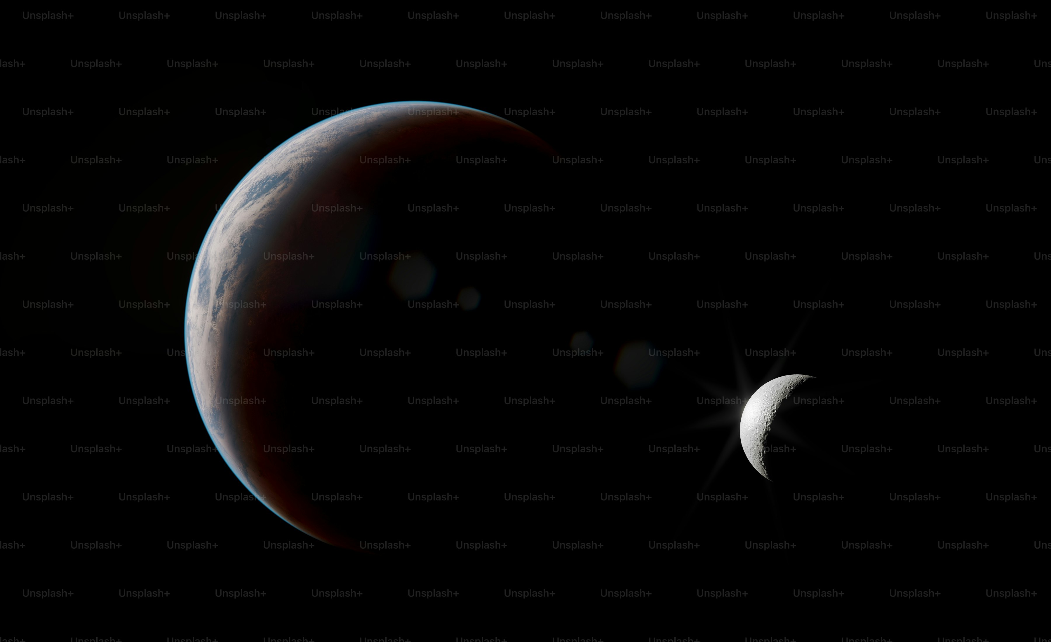 A close up of the moon and the sun photo – Wallpaper Image on Unsplash