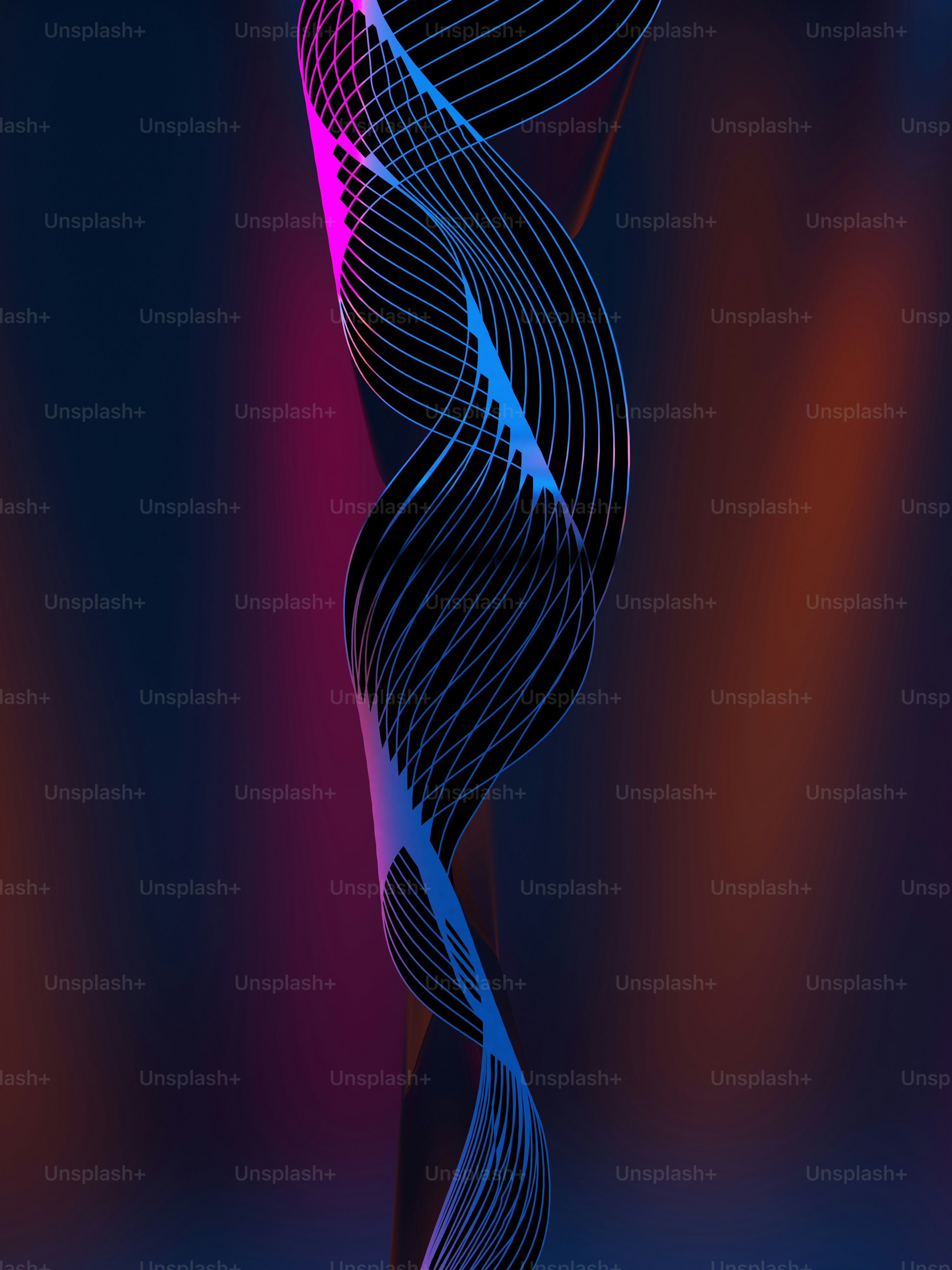 An abstract image of a spiral like object photo – Digital image Image ...