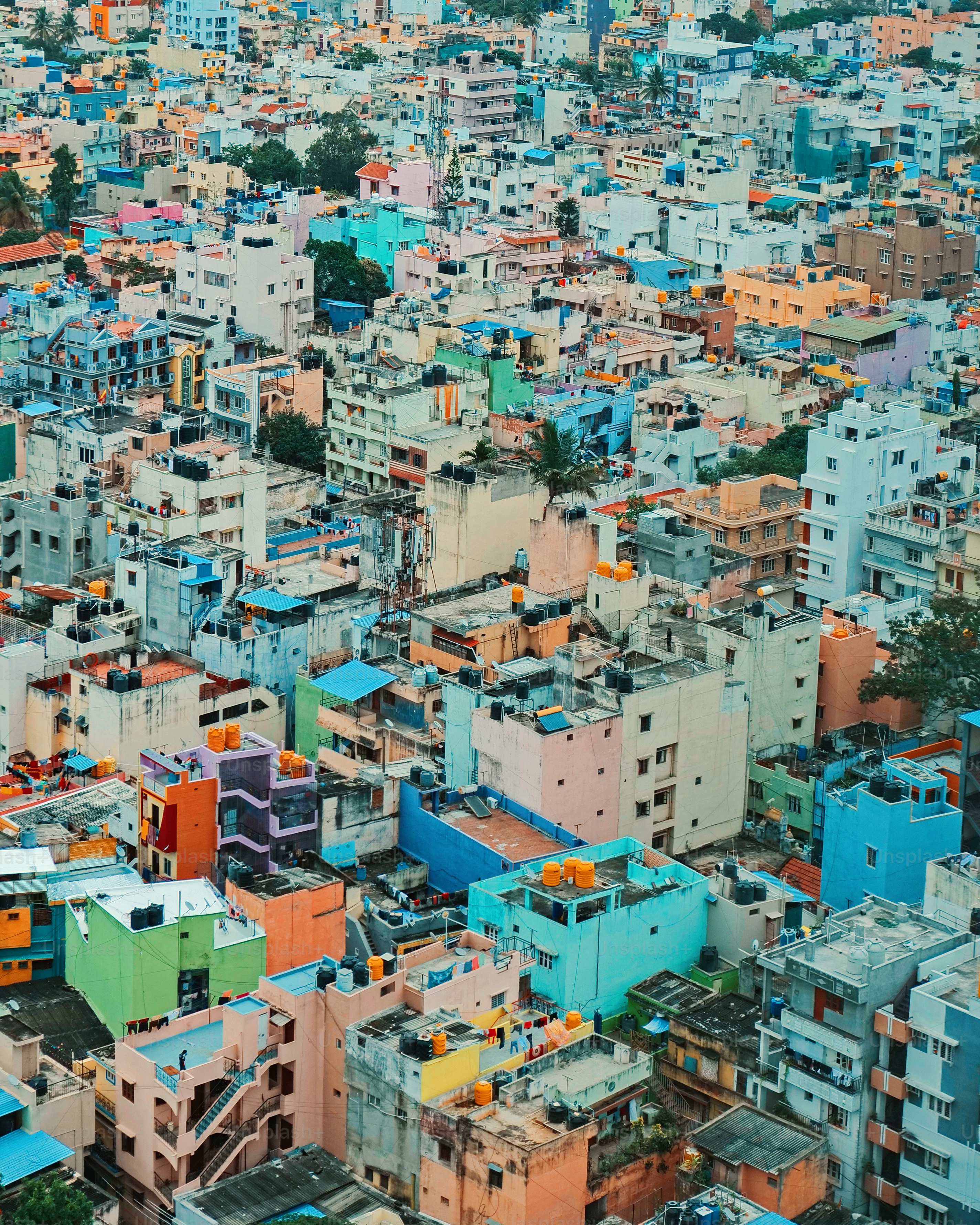 A large city filled with lots of tall buildings photo – India city ...