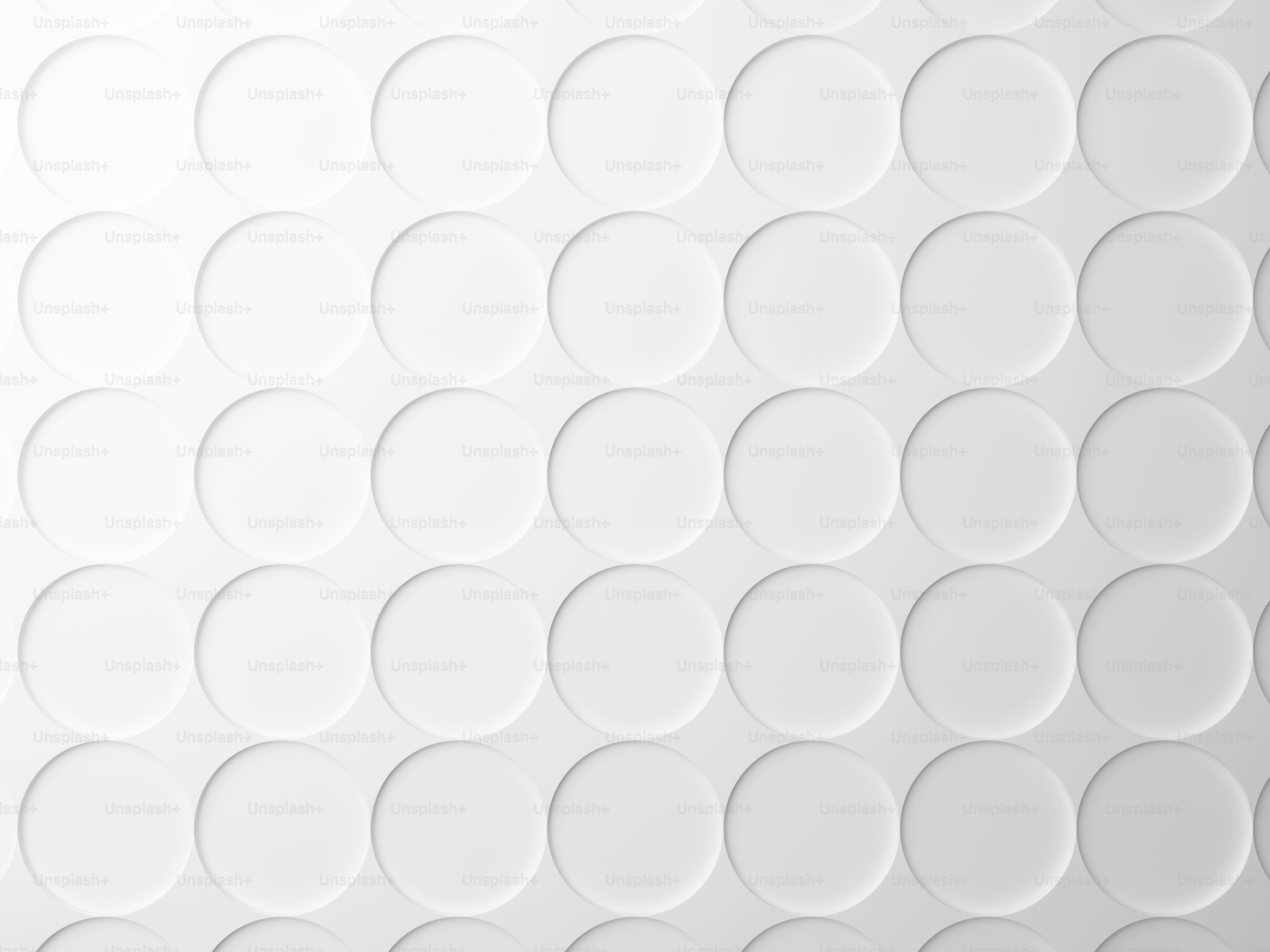 Abstract white background texture with round elements pattern. 3d ...