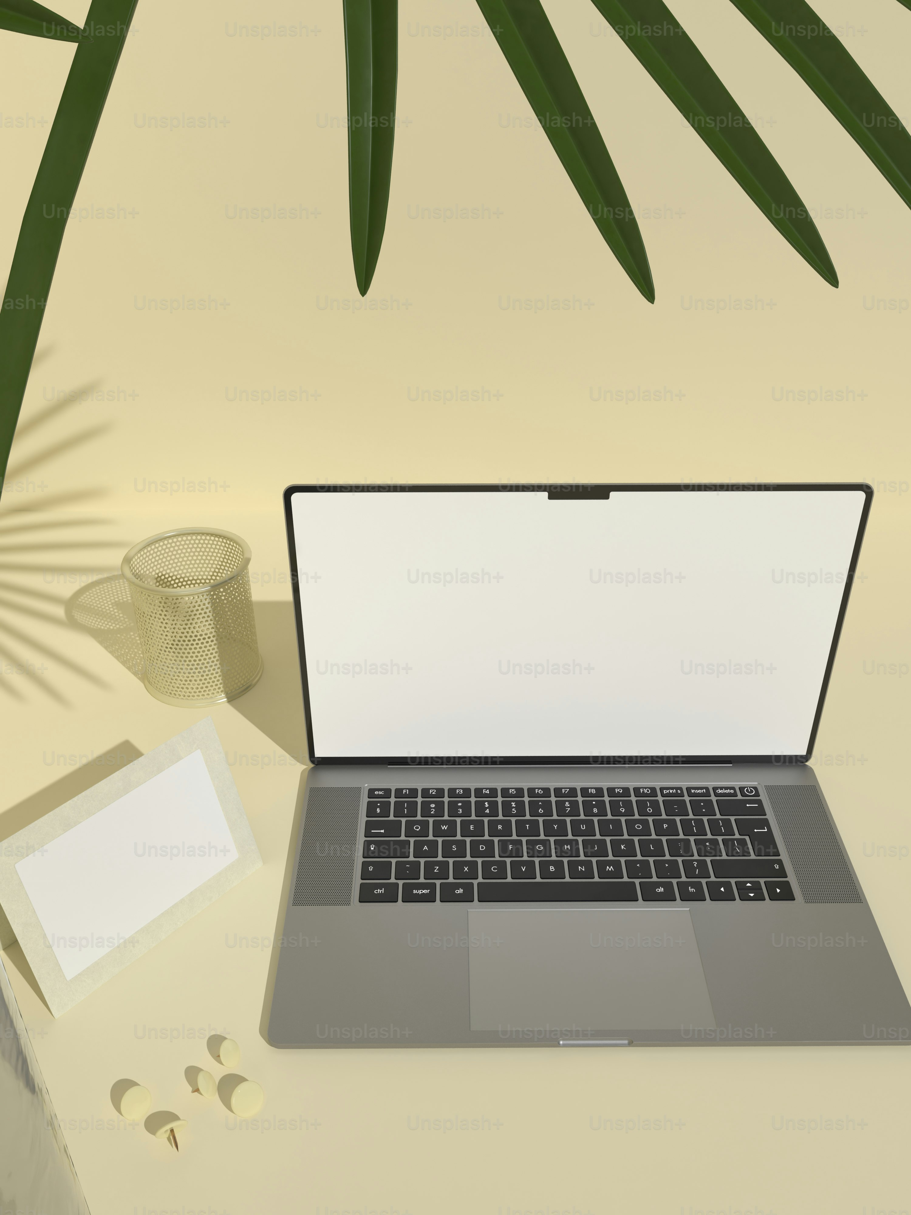 A laptop computer sitting on top of a desk photo – Laptop Image on Unsplash
