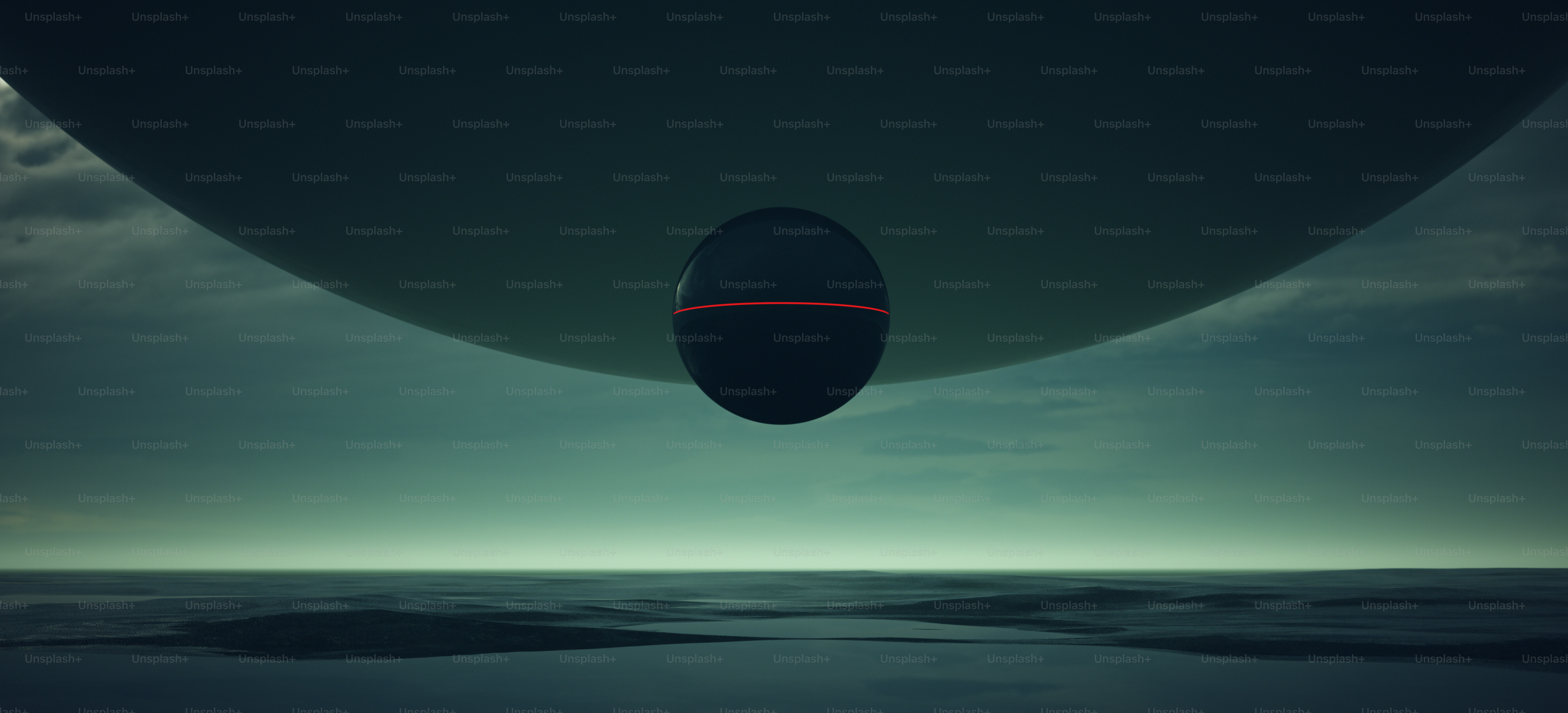 Alien Sphere Probe Droid AI Robot Black Red Sci Fi Horror Extra ...